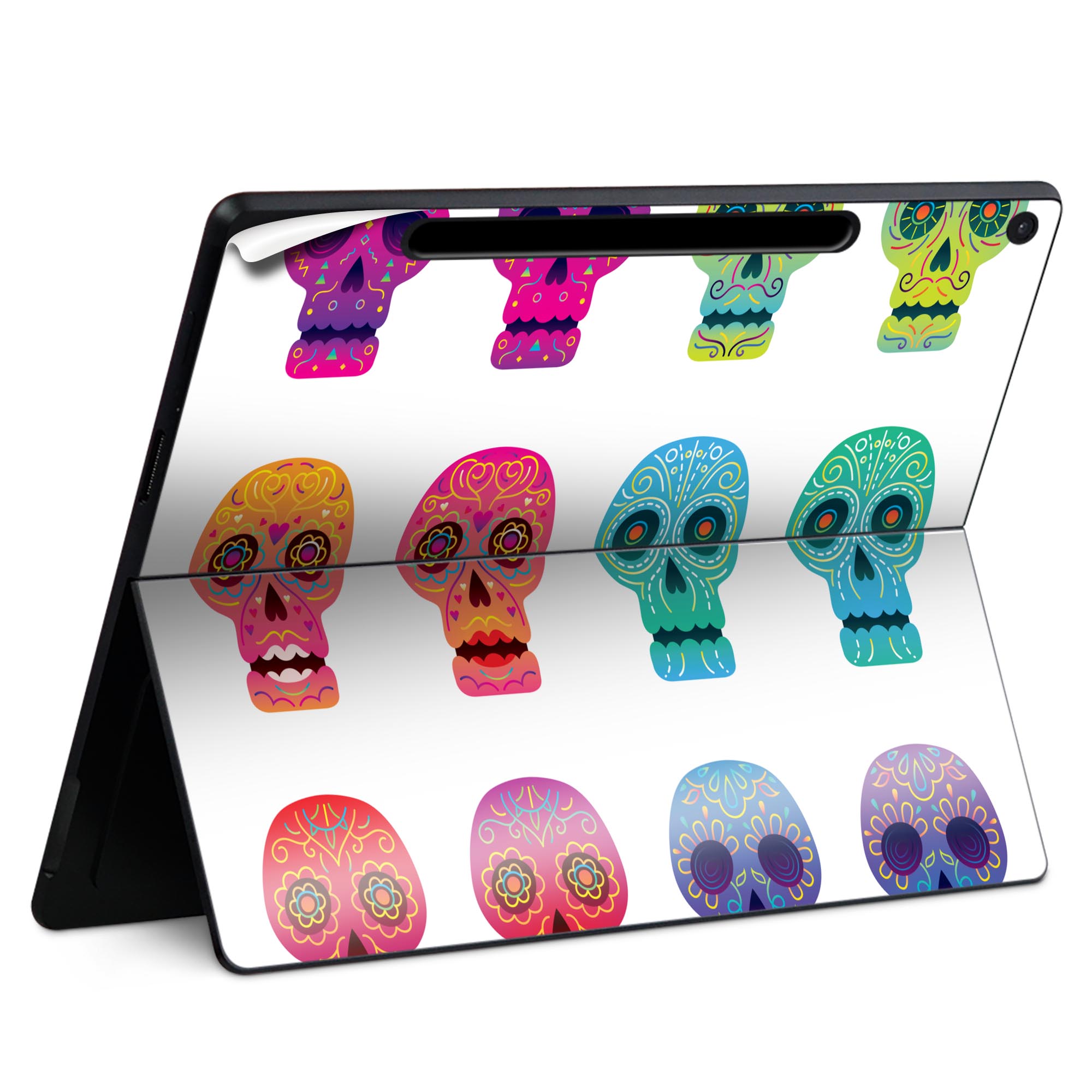 商品特徴・貼るだけでかんたん着せ替え、Surfac Pro 12インチ(2025) 共通対応デザインスキンシール・高精細プリントで写真と遜色のない仕上がり！半光沢シートでしっとりツヤのある表現力・ちょっとしたすり傷からSurface本体を保...