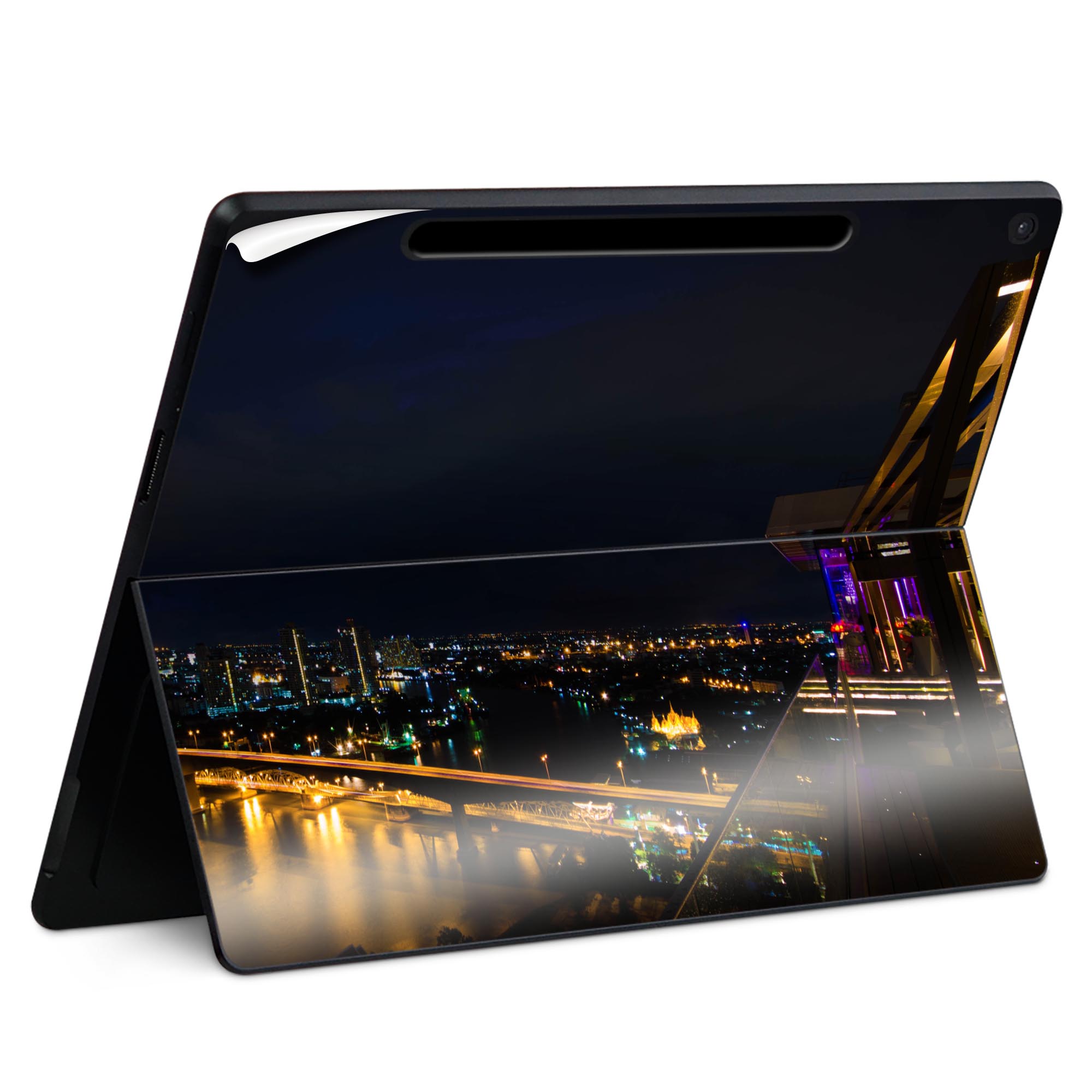 商品特徴・貼るだけでかんたん着せ替え、Surfac Pro 12インチ(2025) 共通対応デザインスキンシール・高精細プリントで写真と遜色のない仕上がり！半光沢シートでしっとりツヤのある表現力・ちょっとしたすり傷からSurface本体を保...