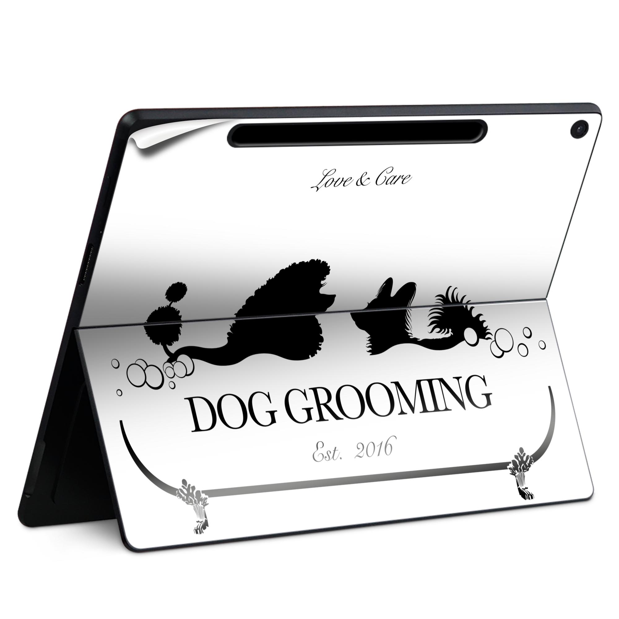 商品特徴・貼るだけでかんたん着せ替え、Surfac Pro 12インチ(2025) 共通対応デザインスキンシール・高精細プリントで写真と遜色のない仕上がり！半光沢シートでしっとりツヤのある表現力・ちょっとしたすり傷からSurface本体を保...