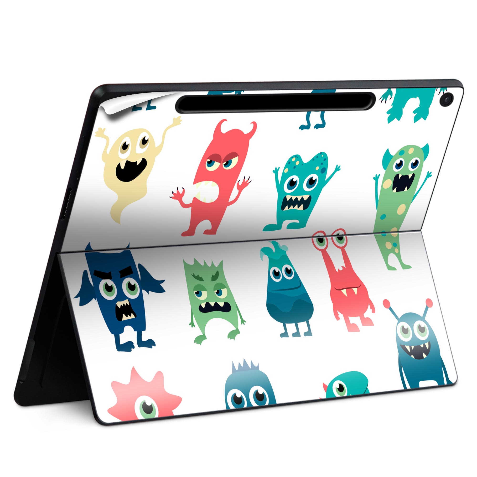 商品特徴・貼るだけでかんたん着せ替え、Surfac Pro 12インチ(2025) 共通対応デザインスキンシール・高精細プリントで写真と遜色のない仕上がり！半光沢シートでしっとりツヤのある表現力・ちょっとしたすり傷からSurface本体を保...