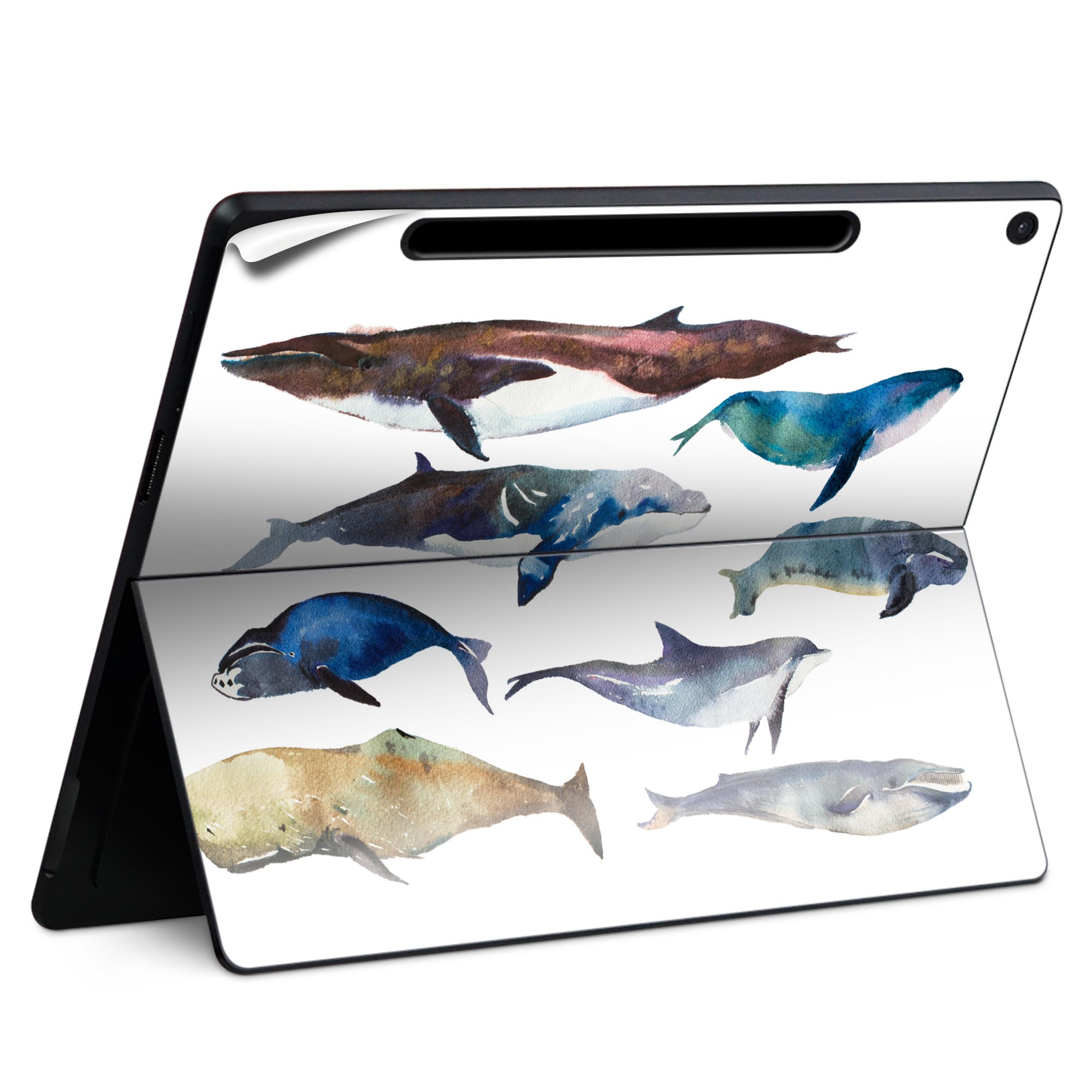 商品特徴・貼るだけでかんたん着せ替え、Surfac Pro 12インチ(2025) 共通対応デザインスキンシール・高精細プリントで写真と遜色のない仕上がり！半光沢シートでしっとりツヤのある表現力・ちょっとしたすり傷からSurface本体を保...