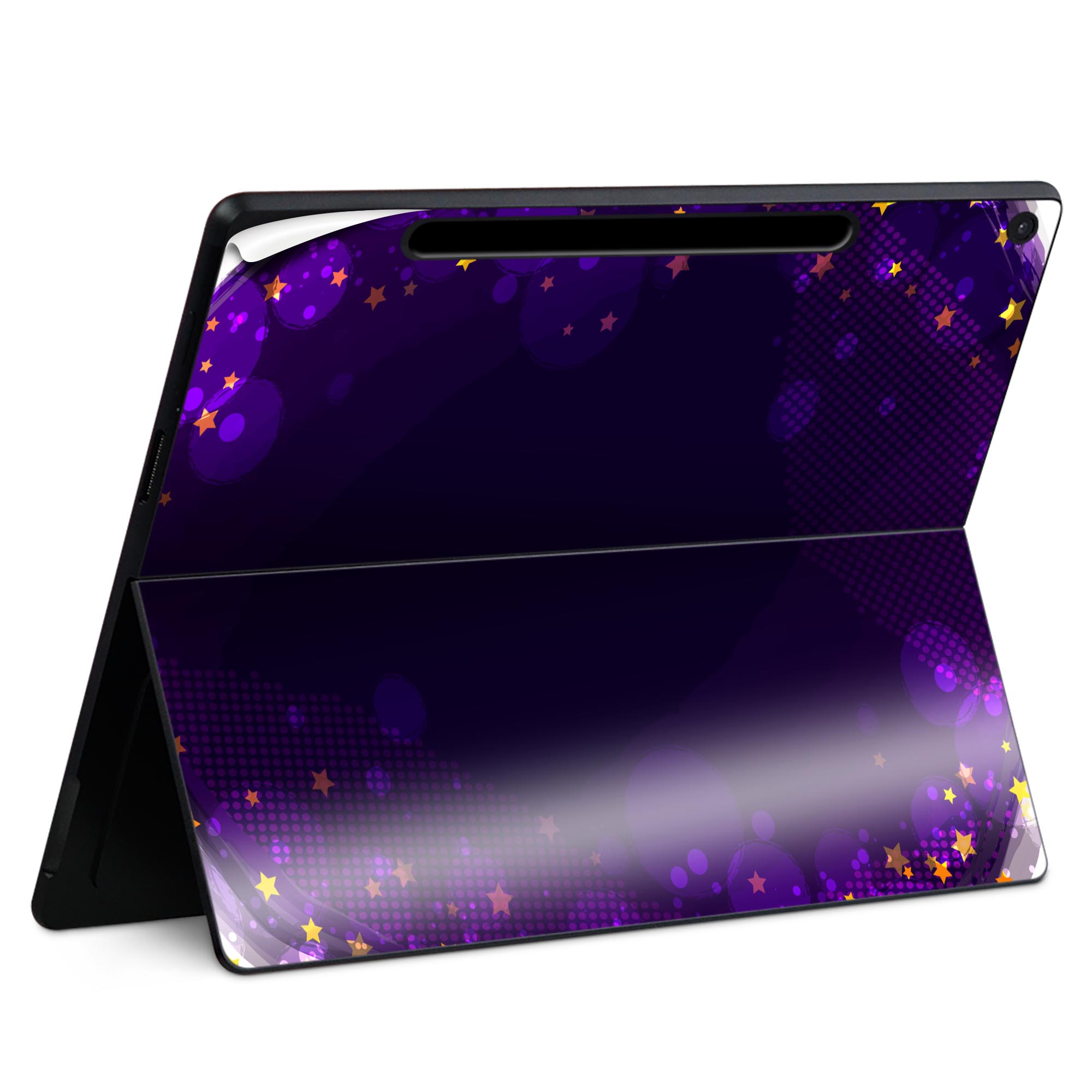 商品特徴・貼るだけでかんたん着せ替え、Surfac Pro 12インチ(2025) 共通対応デザインスキンシール・高精細プリントで写真と遜色のない仕上がり！半光沢シートでしっとりツヤのある表現力・ちょっとしたすり傷からSurface本体を保...