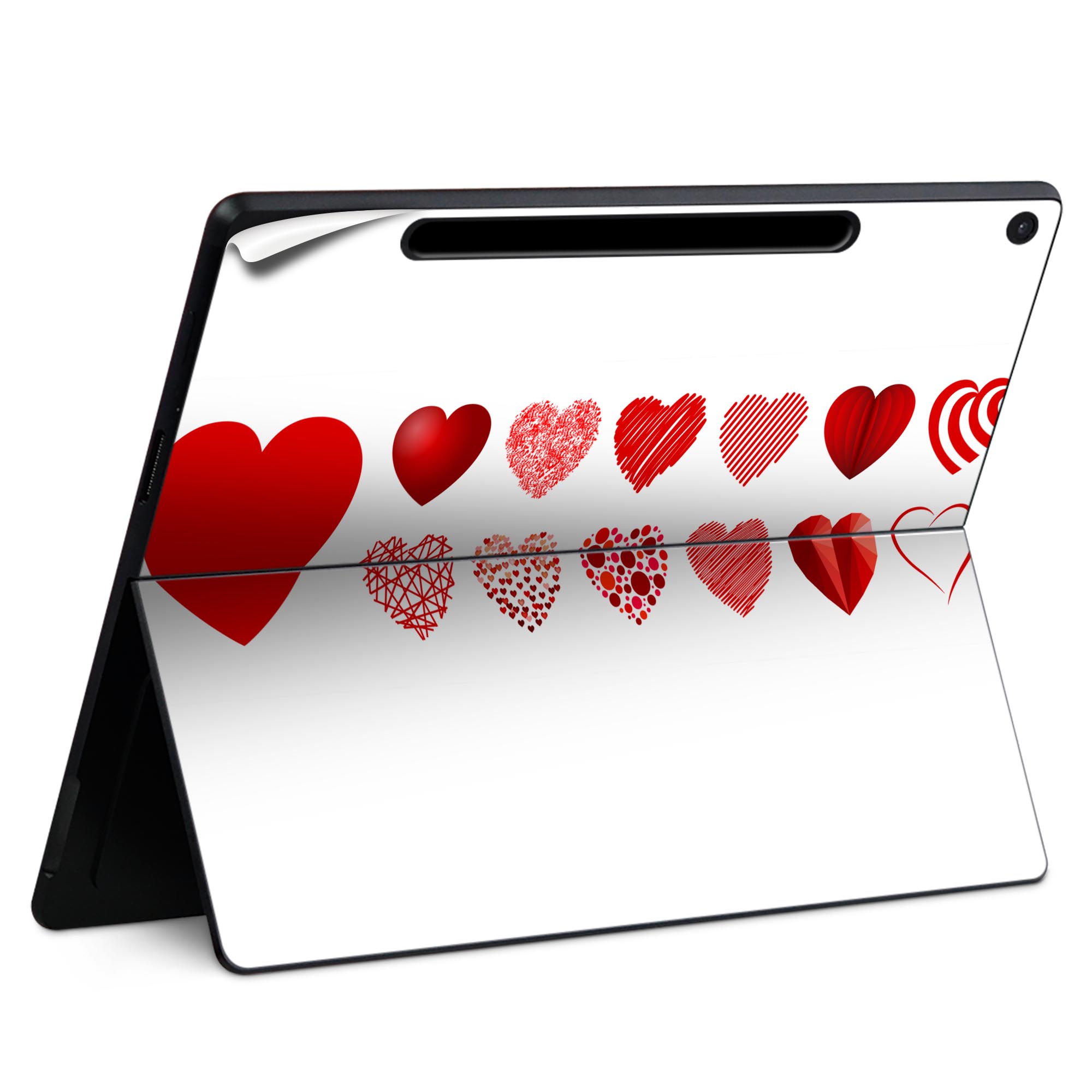 商品特徴・貼るだけでかんたん着せ替え、Surfac Pro 12インチ(2025) 共通対応デザインスキンシール・高精細プリントで写真と遜色のない仕上がり！半光沢シートでしっとりツヤのある表現力・ちょっとしたすり傷からSurface本体を保...