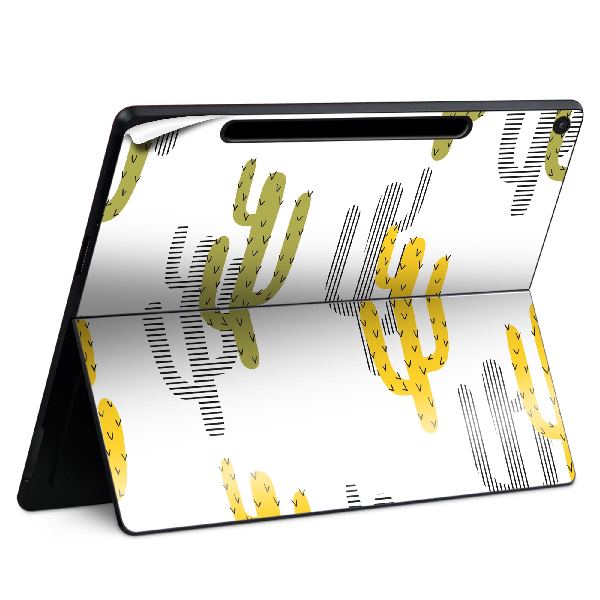 商品特徴・貼るだけでかんたん着せ替え、Surfac Pro 12インチ(2025) 共通対応デザインスキンシール・高精細プリントで写真と遜色のない仕上がり！半光沢シートでしっとりツヤのある表現力・ちょっとしたすり傷からSurface本体を保...