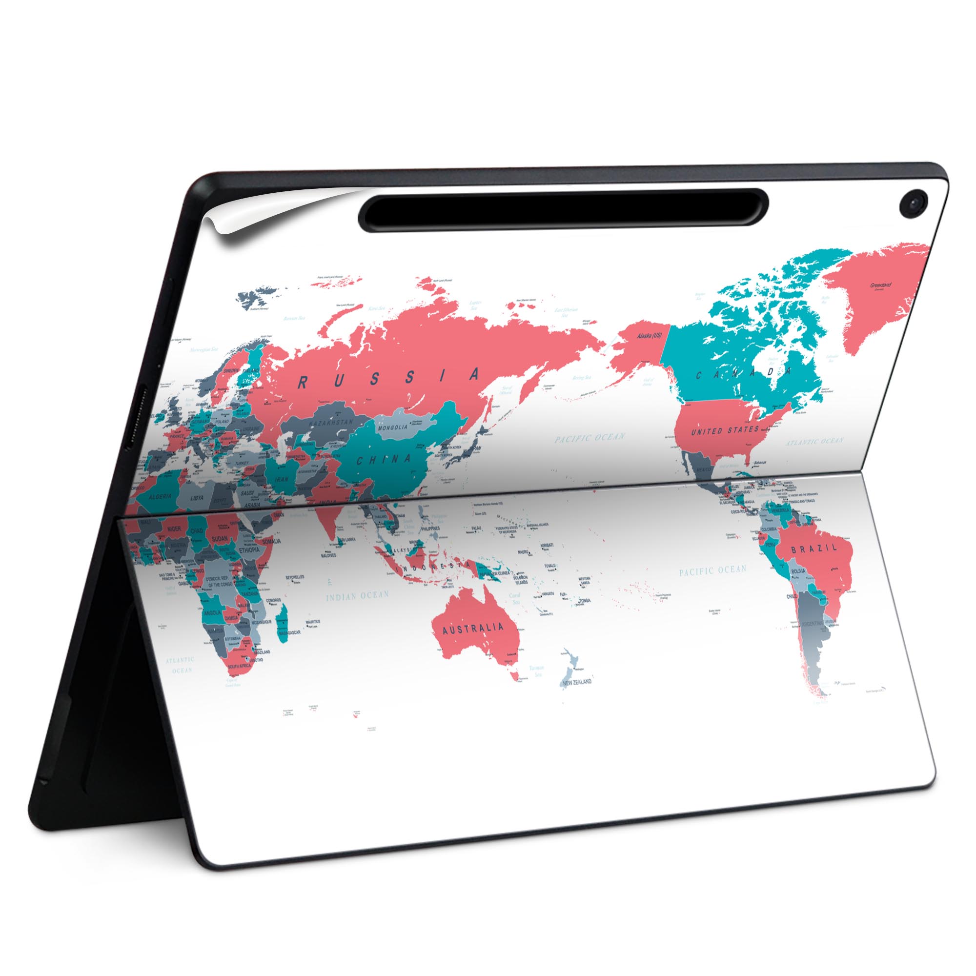 商品特徴・貼るだけでかんたん着せ替え、Surfac Pro 12インチ(2025) 共通対応デザインスキンシール・高精細プリントで写真と遜色のない仕上がり！半光沢シートでしっとりツヤのある表現力・ちょっとしたすり傷からSurface本体を保...