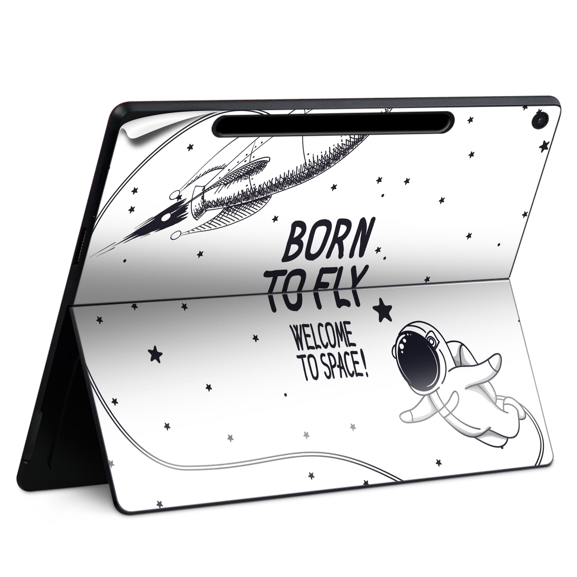 商品特徴・貼るだけでかんたん着せ替え、Surfac Pro 12インチ(2025) 共通対応デザインスキンシール・高精細プリントで写真と遜色のない仕上がり！半光沢シートでしっとりツヤのある表現力・ちょっとしたすり傷からSurface本体を保...