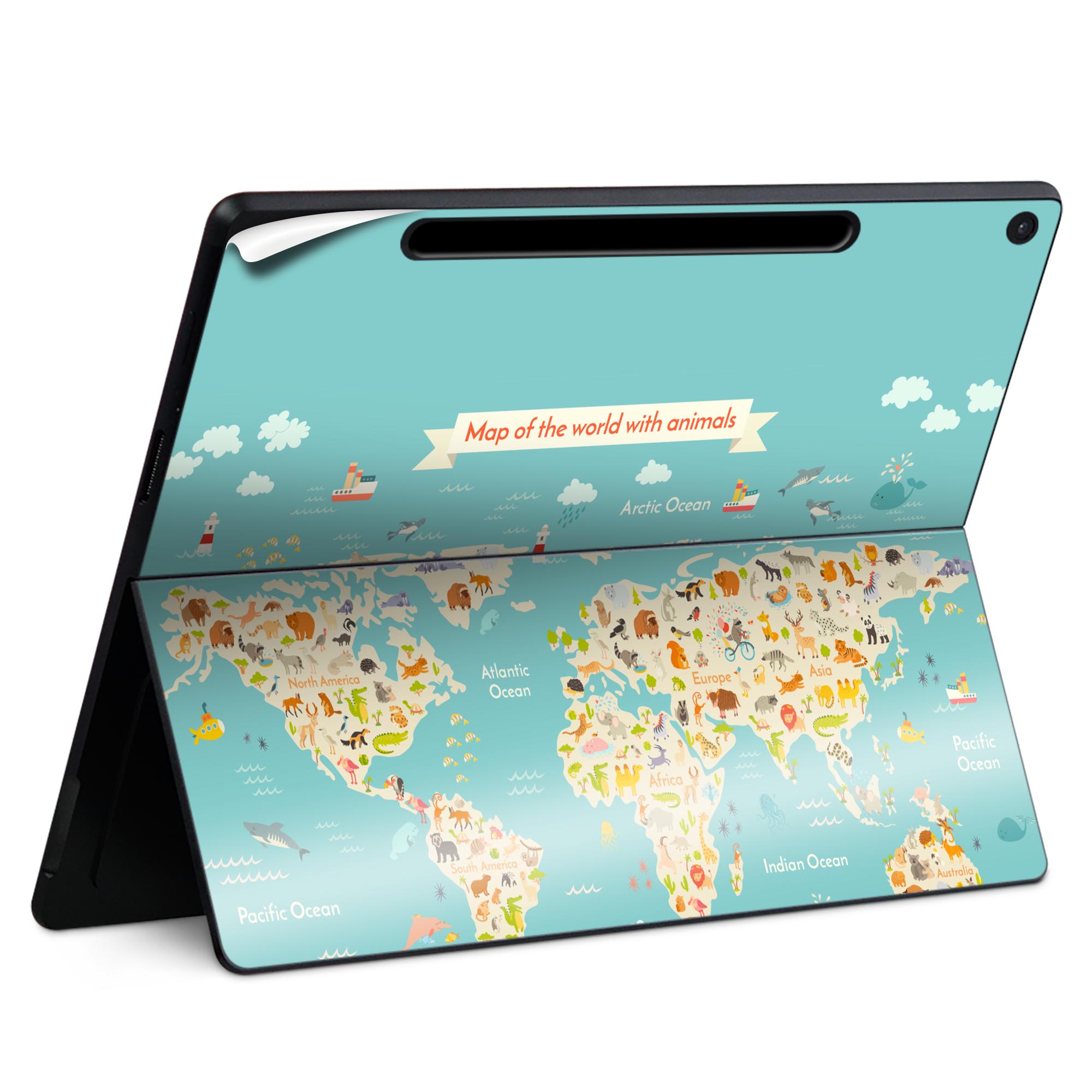 商品特徴・貼るだけでかんたん着せ替え、Surfac Pro 12インチ(2025) 共通対応デザインスキンシール・高精細プリントで写真と遜色のない仕上がり！半光沢シートでしっとりツヤのある表現力・ちょっとしたすり傷からSurface本体を保...