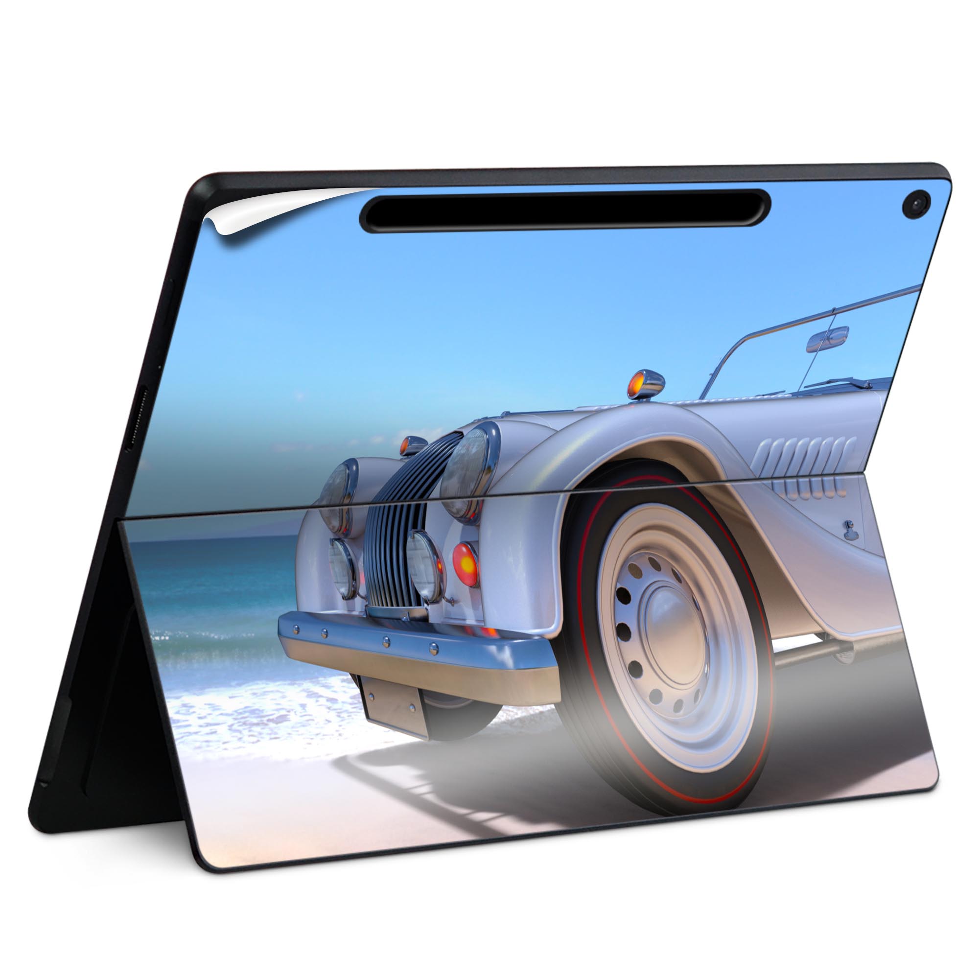 商品特徴・貼るだけでかんたん着せ替え、Surfac Pro 12インチ(2025) 共通対応デザインスキンシール・高精細プリントで写真と遜色のない仕上がり！半光沢シートでしっとりツヤのある表現力・ちょっとしたすり傷からSurface本体を保...