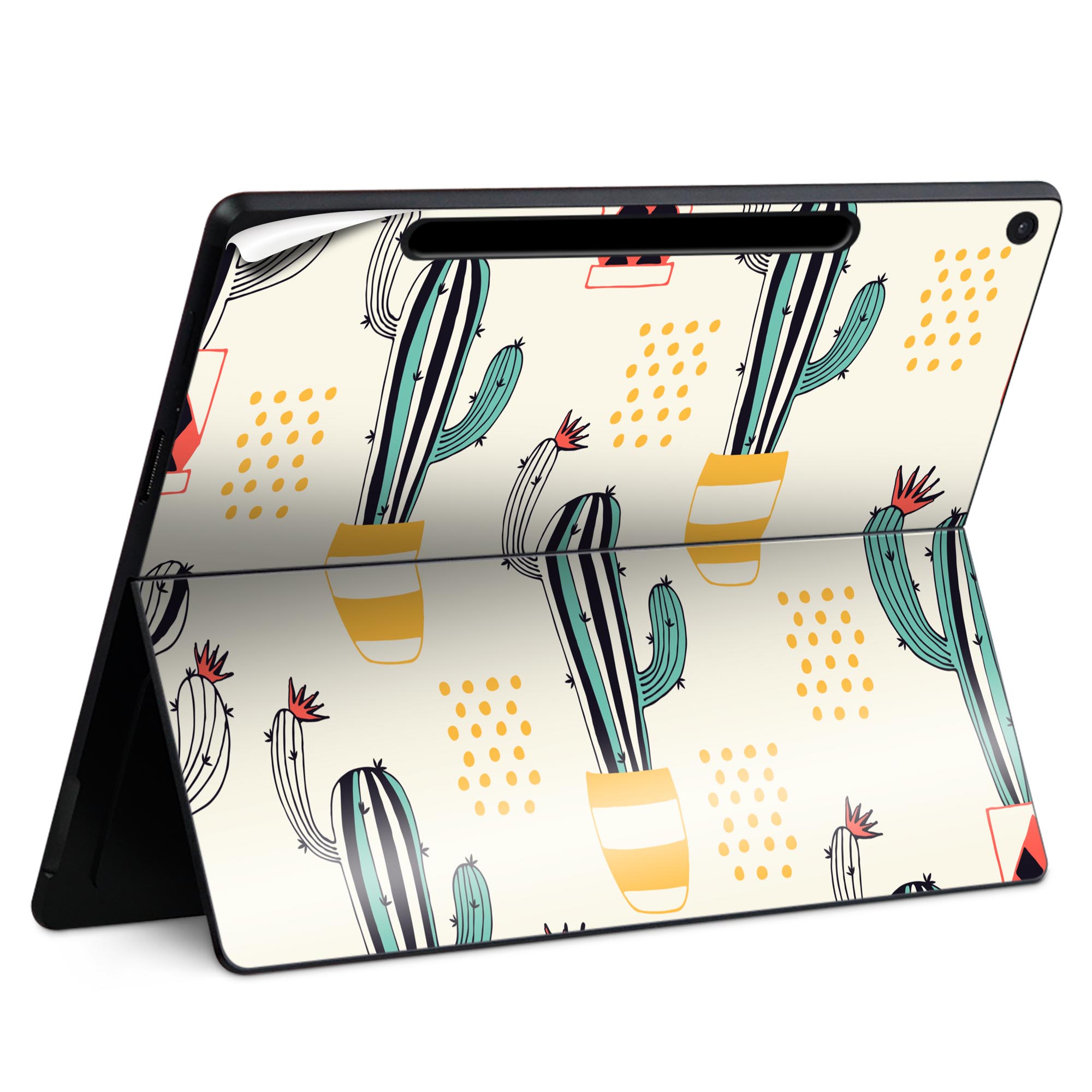 商品特徴・貼るだけでかんたん着せ替え、Surfac Pro 12インチ(2025) 共通対応デザインスキンシール・高精細プリントで写真と遜色のない仕上がり！半光沢シートでしっとりツヤのある表現力・ちょっとしたすり傷からSurface本体を保...