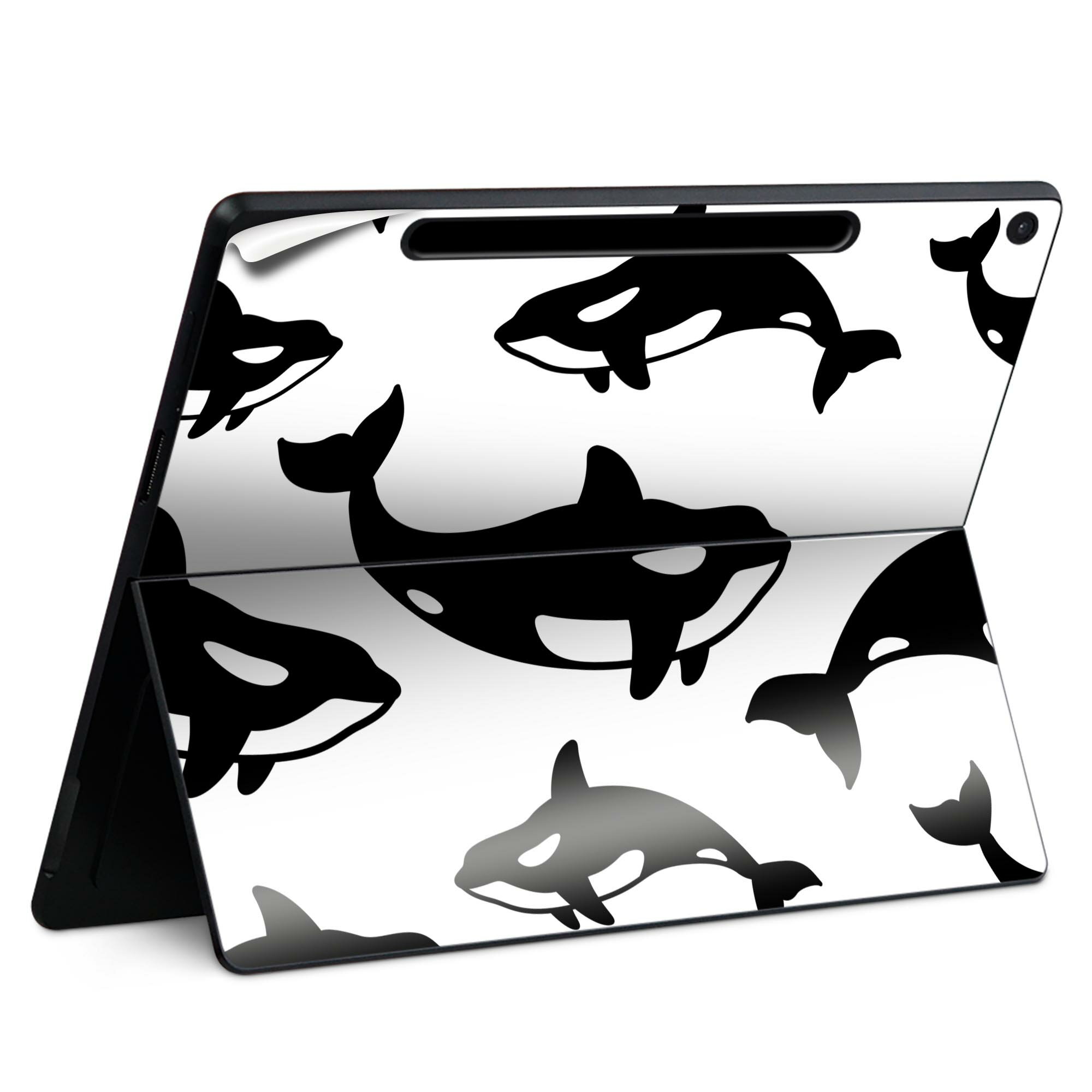 商品特徴・貼るだけでかんたん着せ替え、Surfac Pro 12インチ(2025) 共通対応デザインスキンシール・高精細プリントで写真と遜色のない仕上がり！半光沢シートでしっとりツヤのある表現力・ちょっとしたすり傷からSurface本体を保...