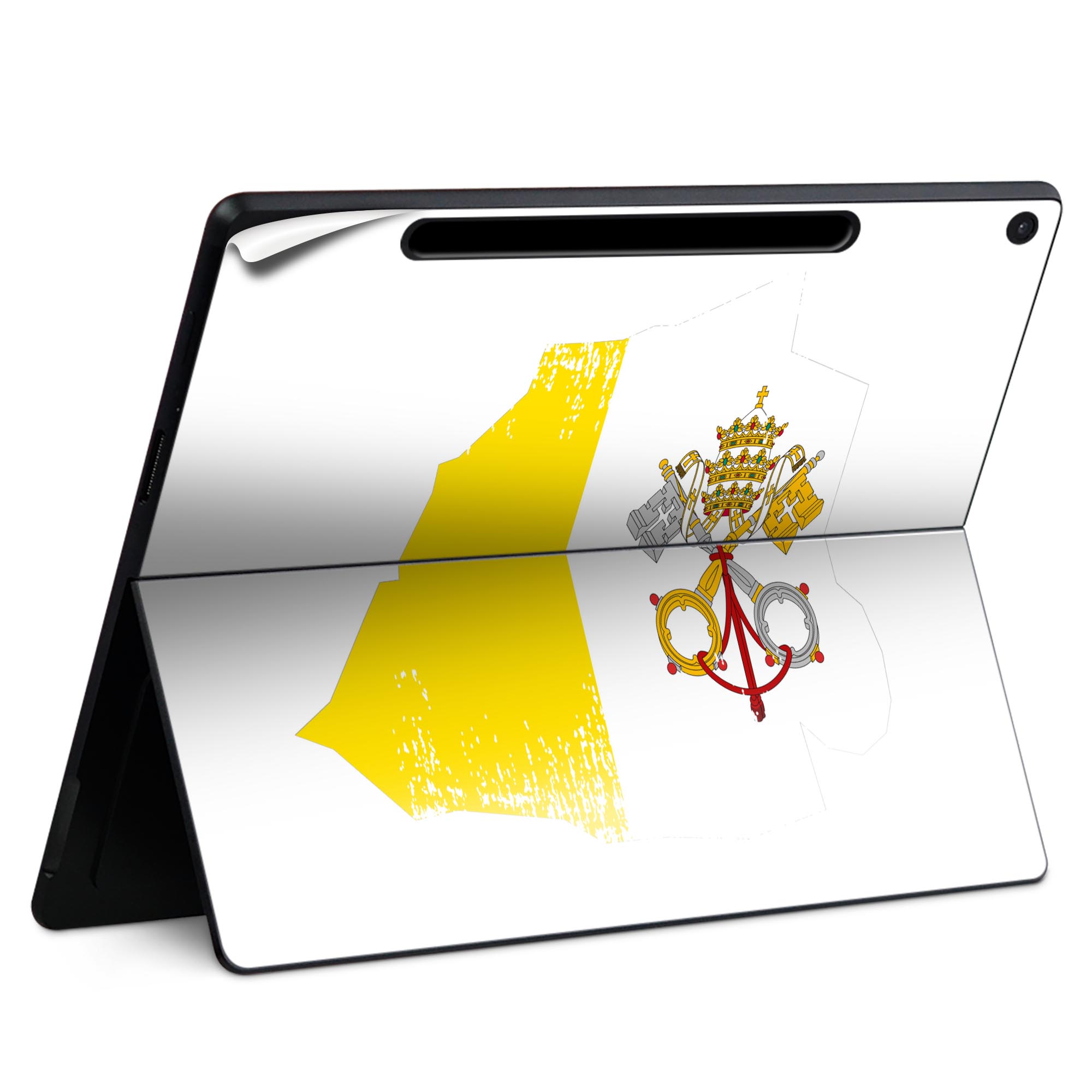 商品特徴・貼るだけでかんたん着せ替え、Surfac Pro 12インチ(2025) 共通対応デザインスキンシール・高精細プリントで写真と遜色のない仕上がり！半光沢シートでしっとりツヤのある表現力・ちょっとしたすり傷からSurface本体を保...