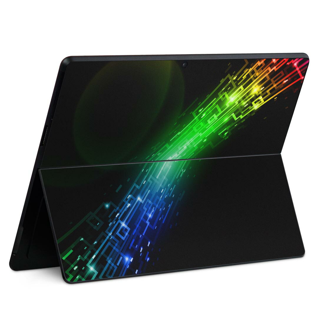 商品特徴・貼るだけでかんたん着せ替え、Surface Pro9 Pro 8 Surface Pro X 共通対応デザインスキンシール・高精細プリントで写真と遜色のない仕上がり！半光沢シートでしっとりツヤのある表現力・ちょっとしたすり傷からS...