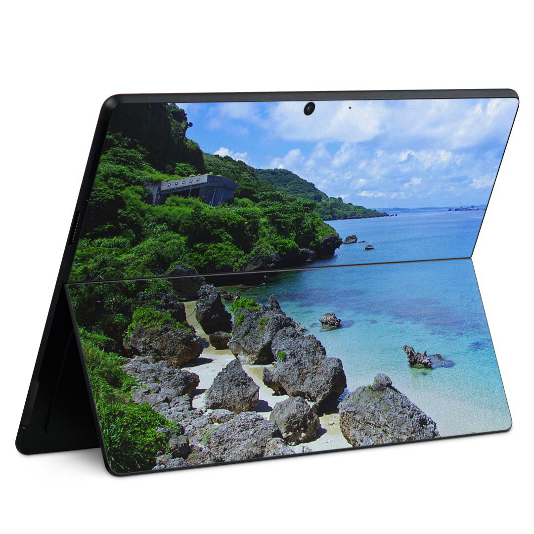 商品特徴・貼るだけでかんたん着せ替え、Surface Pro9 Pro 8 Surface Pro X 共通対応デザインスキンシール・高精細プリントで写真と遜色のない仕上がり！半光沢シートでしっとりツヤのある表現力・ちょっとしたすり傷からS...