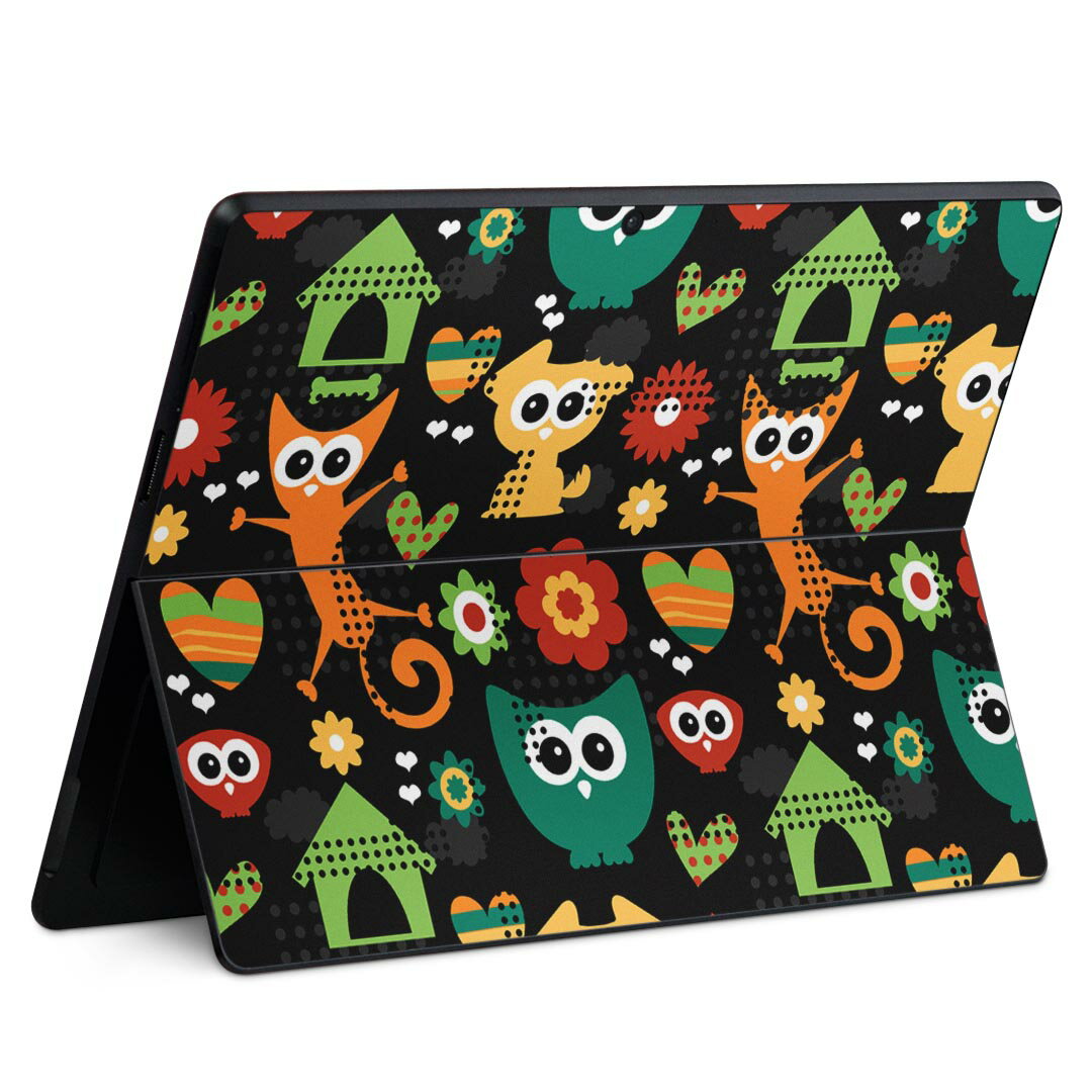 商品特徴・貼るだけでかんたん着せ替え、Surface Pro9 Pro 8 Surface Pro X 共通対応デザインスキンシール・高精細プリントで写真と遜色のない仕上がり！半光沢シートでしっとりツヤのある表現力・ちょっとしたすり傷からS...