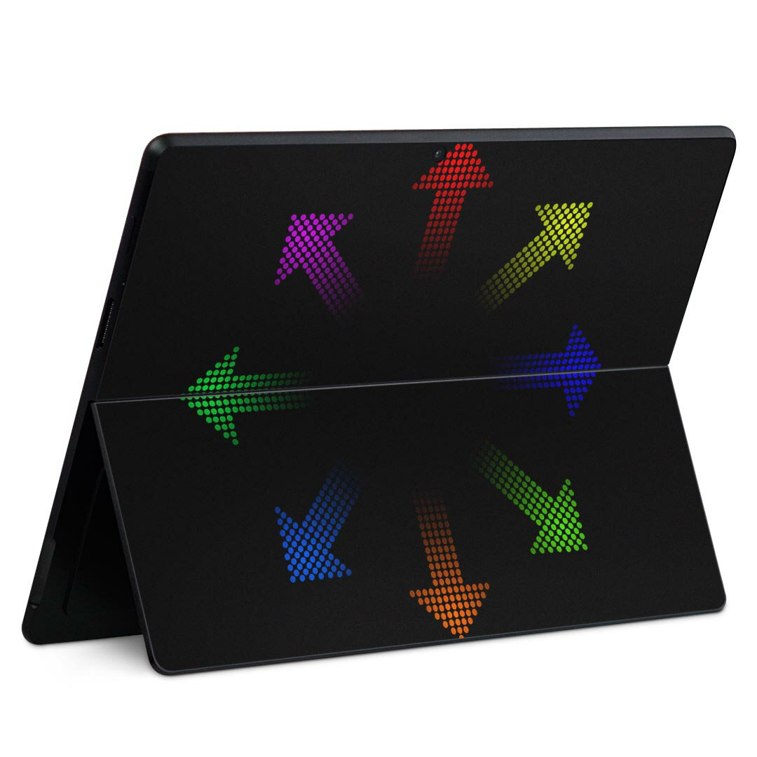 商品特徴・貼るだけでかんたん着せ替え、Surface Pro9 Pro 8 Surface Pro X 共通対応デザインスキンシール・高精細プリントで写真と遜色のない仕上がり！半光沢シートでしっとりツヤのある表現力・ちょっとしたすり傷からS...