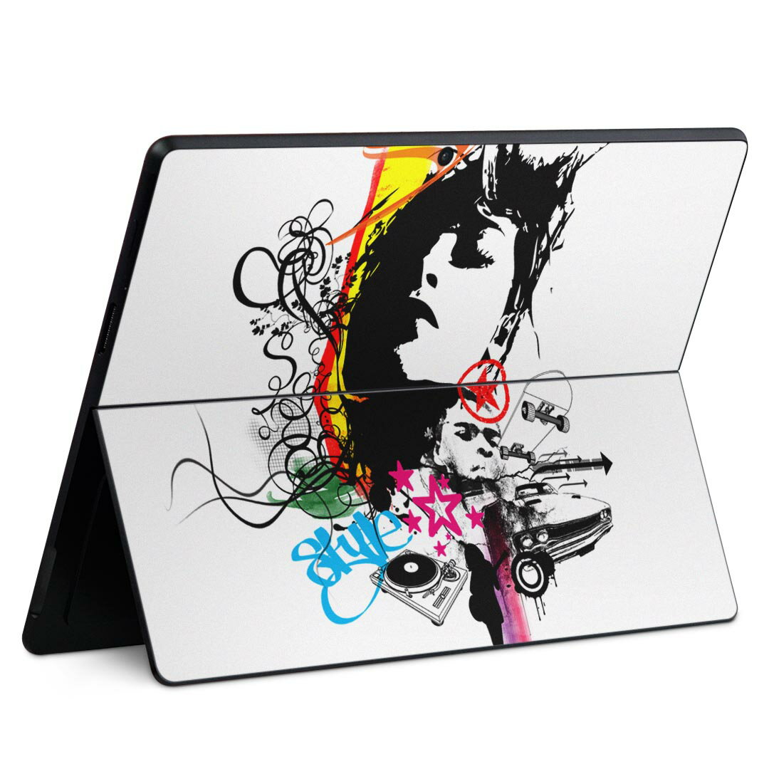 商品特徴・貼るだけでかんたん着せ替え、Surface Pro9 Pro 8 Surface Pro X 共通対応デザインスキンシール・高精細プリントで写真と遜色のない仕上がり！半光沢シートでしっとりツヤのある表現力・ちょっとしたすり傷からS...