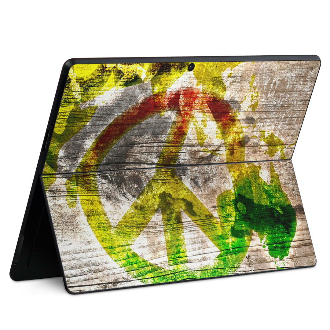 商品特徴・貼るだけでかんたん着せ替え、Surface Pro9 Pro 8 Surface Pro X 共通対応デザインスキンシール・高精細プリントで写真と遜色のない仕上がり！半光沢シートでしっとりツヤのある表現力・ちょっとしたすり傷からS...