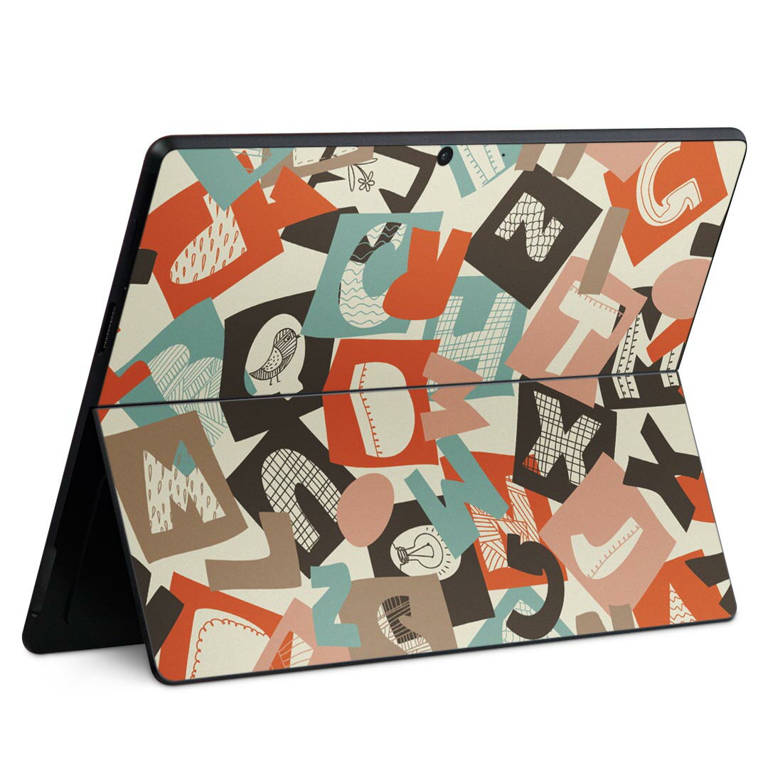 商品特徴・貼るだけでかんたん着せ替え、Surface Pro9 Pro 8 Surface Pro X 共通対応デザインスキンシール・高精細プリントで写真と遜色のない仕上がり！半光沢シートでしっとりツヤのある表現力・ちょっとしたすり傷からS...