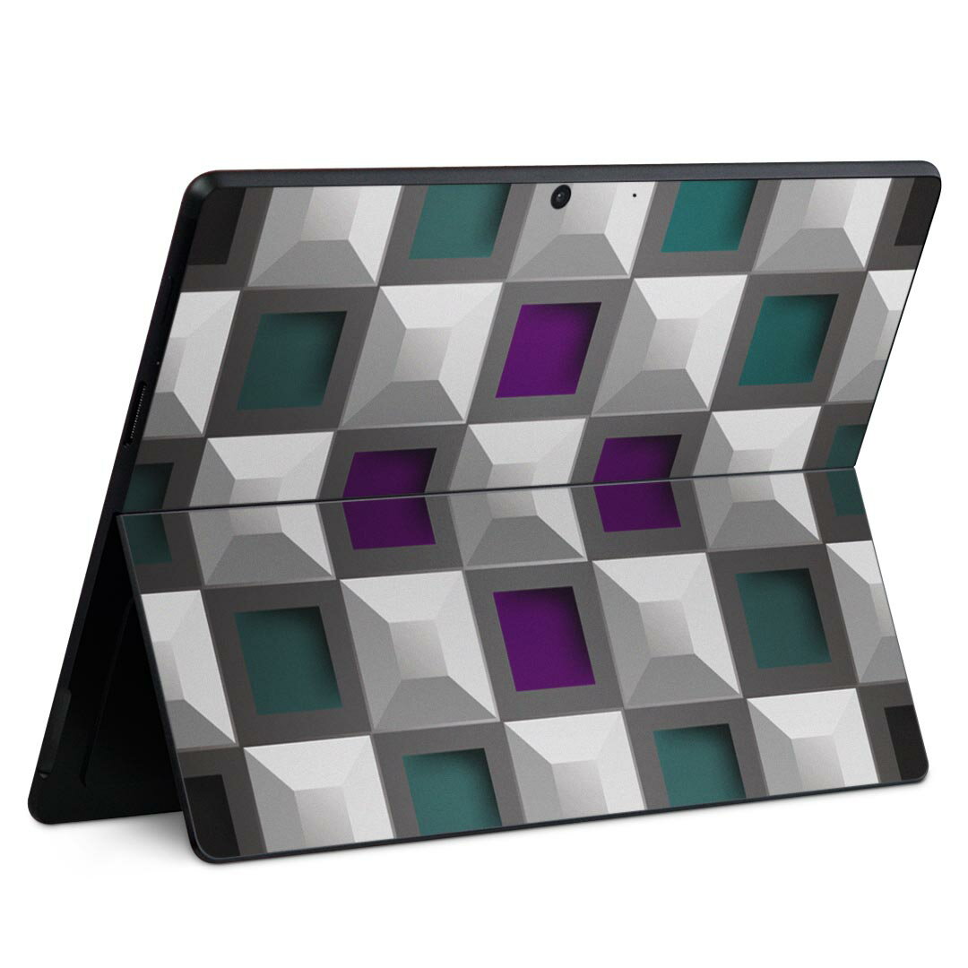 商品特徴・貼るだけでかんたん着せ替え、Surface Pro9 Pro 8 Surface Pro X 共通対応デザインスキンシール・高精細プリントで写真と遜色のない仕上がり！半光沢シートでしっとりツヤのある表現力・ちょっとしたすり傷からS...