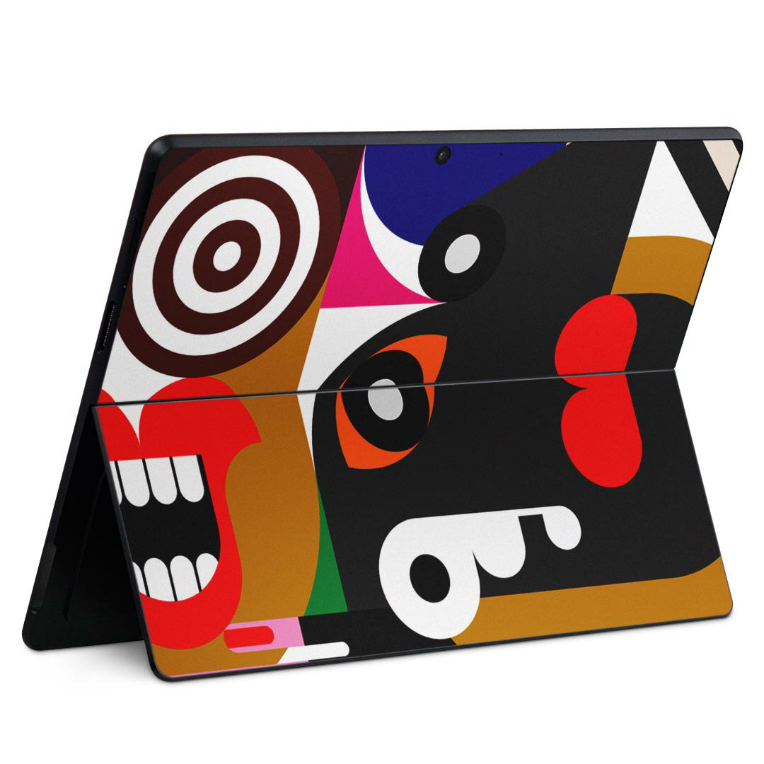 商品特徴・貼るだけでかんたん着せ替え、Surface Pro9 Pro 8 Surface Pro X 共通対応デザインスキンシール・高精細プリントで写真と遜色のない仕上がり！半光沢シートでしっとりツヤのある表現力・ちょっとしたすり傷からS...