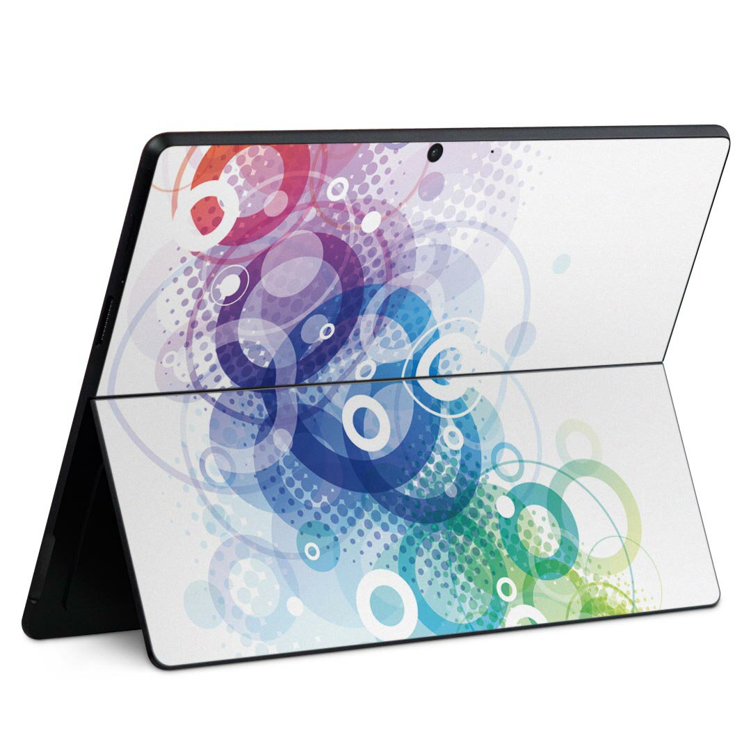 商品特徴・貼るだけでかんたん着せ替え、Surface Pro9 Pro 8 Surface Pro X 共通対応デザインスキンシール・高精細プリントで写真と遜色のない仕上がり！半光沢シートでしっとりツヤのある表現力・ちょっとしたすり傷からS...