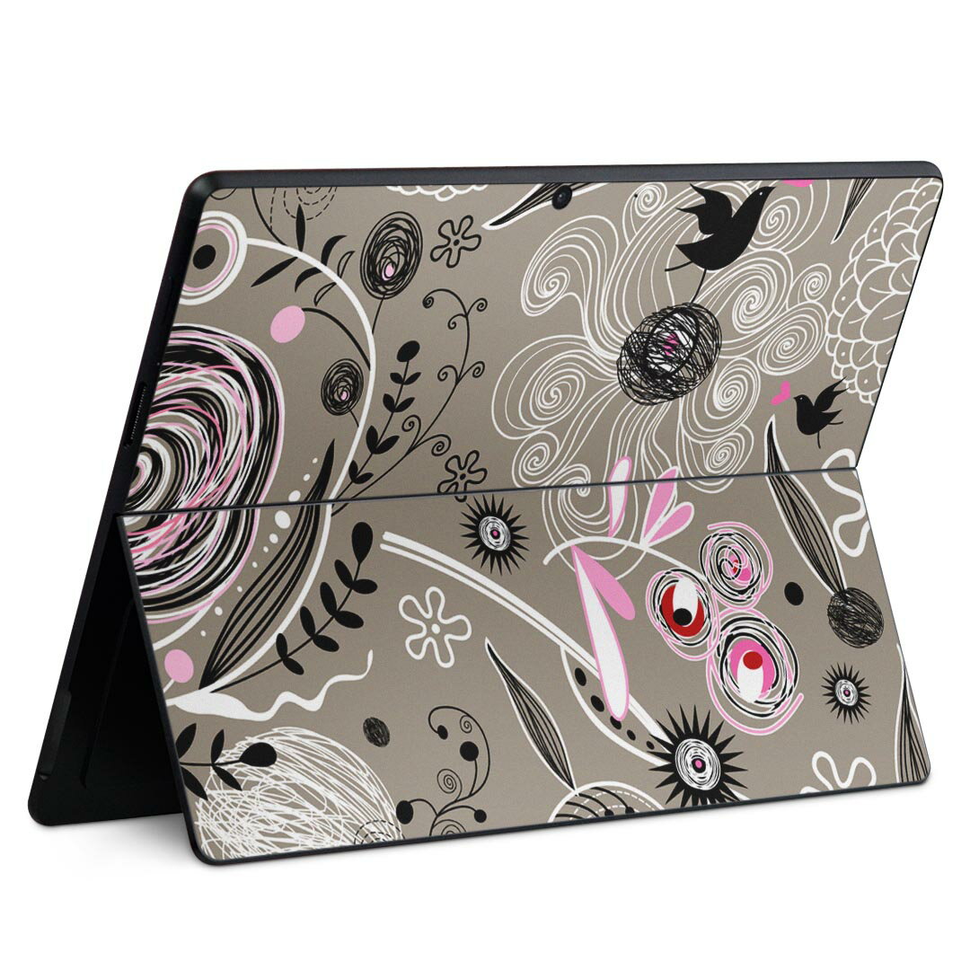 商品特徴・貼るだけでかんたん着せ替え、Surface Pro9 Pro 8 Surface Pro X 共通対応デザインスキンシール・高精細プリントで写真と遜色のない仕上がり！半光沢シートでしっとりツヤのある表現力・ちょっとしたすり傷からS...