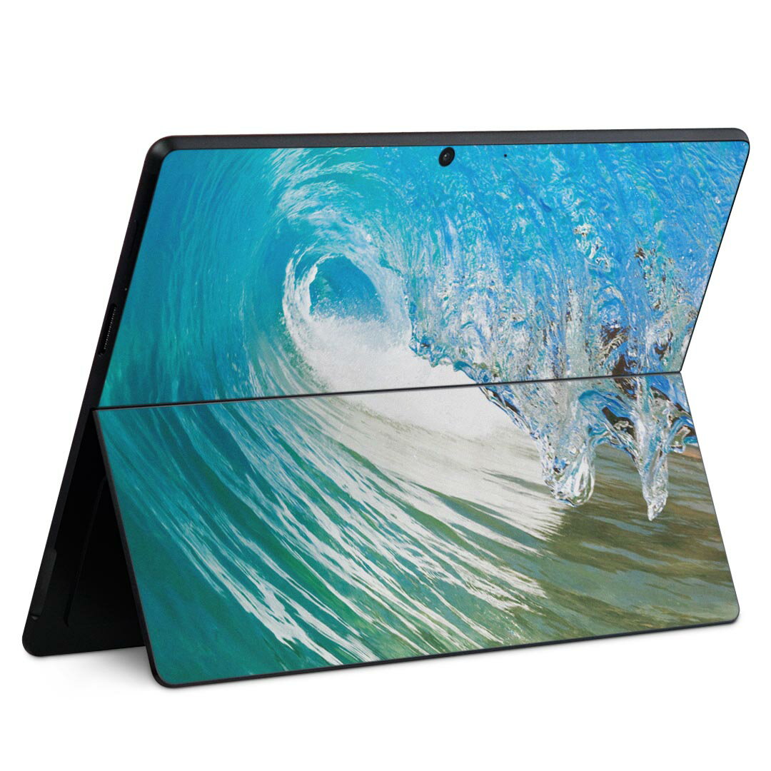 商品特徴・貼るだけでかんたん着せ替え、Surface Pro9 Pro 8 Surface Pro X 共通対応デザインスキンシール・高精細プリントで写真と遜色のない仕上がり！半光沢シートでしっとりツヤのある表現力・ちょっとしたすり傷からS...