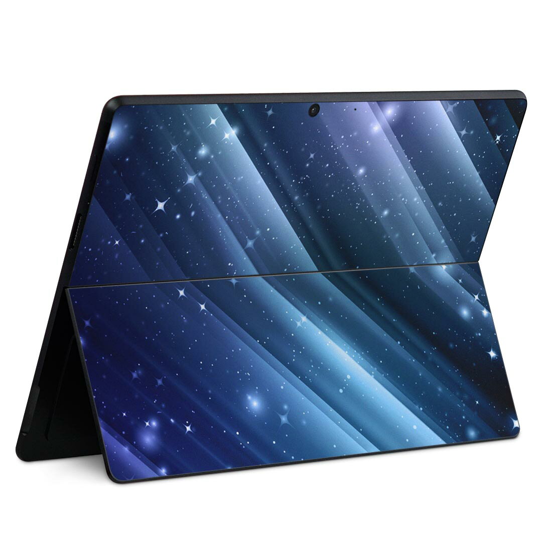 商品特徴・貼るだけでかんたん着せ替え、Surface Pro9 Pro 8 Surface Pro X 共通対応デザインスキンシール・高精細プリントで写真と遜色のない仕上がり！半光沢シートでしっとりツヤのある表現力・ちょっとしたすり傷からS...