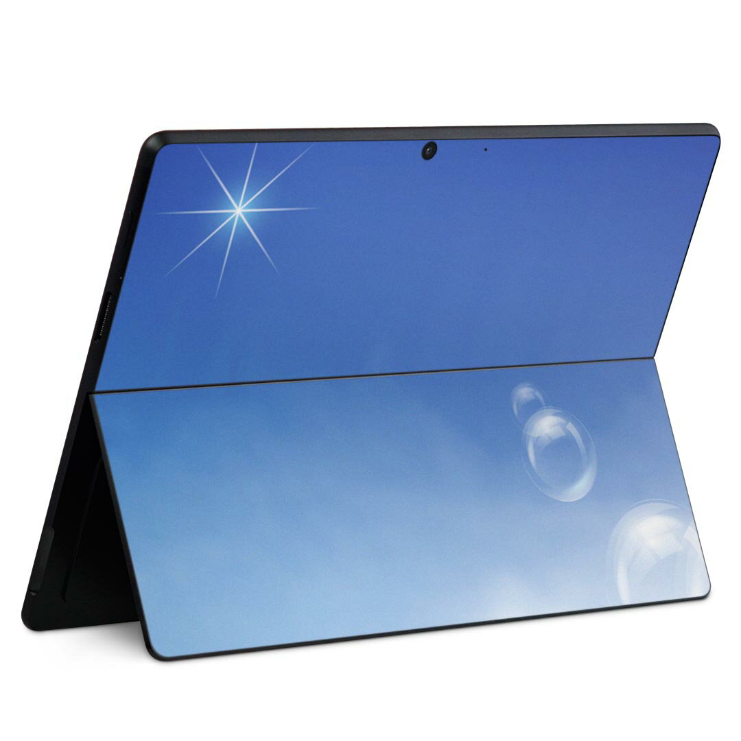 商品特徴・貼るだけでかんたん着せ替え、Surface Pro9 Pro 8 Surface Pro X 共通対応デザインスキンシール・高精細プリントで写真と遜色のない仕上がり！半光沢シートでしっとりツヤのある表現力・ちょっとしたすり傷からS...