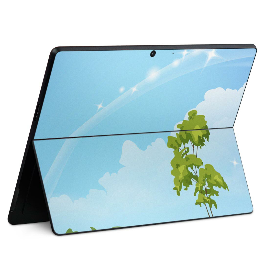 商品特徴・貼るだけでかんたん着せ替え、Surface Pro9 Pro 8 Surface Pro X 共通対応デザインスキンシール・高精細プリントで写真と遜色のない仕上がり！半光沢シートでしっとりツヤのある表現力・ちょっとしたすり傷からS...