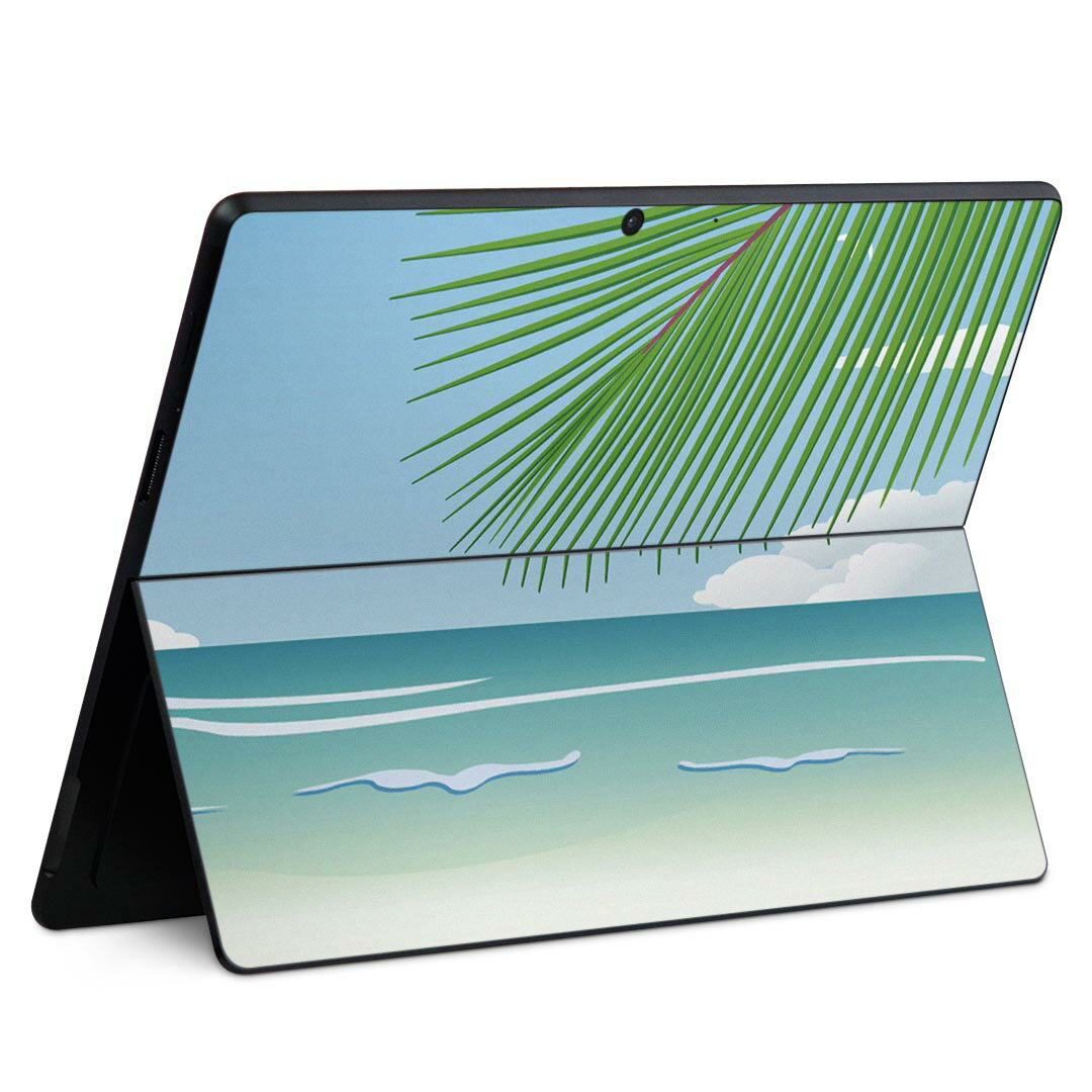 商品特徴・貼るだけでかんたん着せ替え、Surface Pro9 Pro 8 Surface Pro X 共通対応デザインスキンシール・高精細プリントで写真と遜色のない仕上がり！半光沢シートでしっとりツヤのある表現力・ちょっとしたすり傷からS...