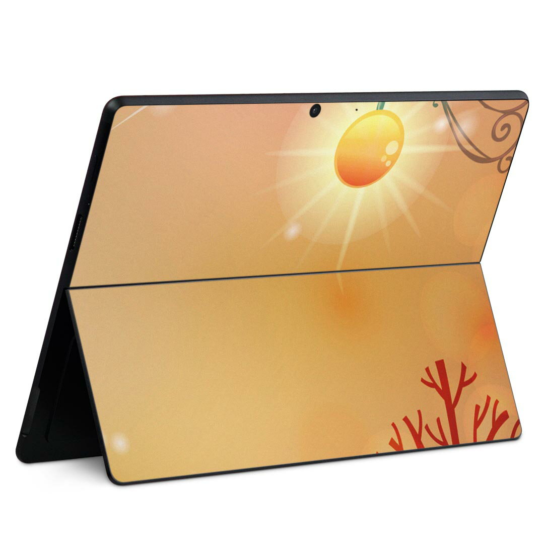 商品特徴・貼るだけでかんたん着せ替え、Surface Pro9 Pro 8 Surface Pro X 共通対応デザインスキンシール・高精細プリントで写真と遜色のない仕上がり！半光沢シートでしっとりツヤのある表現力・ちょっとしたすり傷からS...