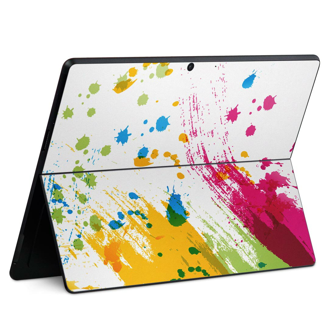 商品特徴・貼るだけでかんたん着せ替え、Surface Pro9 Pro 8 Surface Pro X 共通対応デザインスキンシール・高精細プリントで写真と遜色のない仕上がり！半光沢シートでしっとりツヤのある表現力・ちょっとしたすり傷からS...