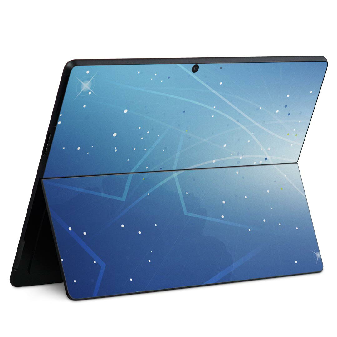商品特徴・貼るだけでかんたん着せ替え、Surface Pro9 Pro 8 Surface Pro X 共通対応デザインスキンシール・高精細プリントで写真と遜色のない仕上がり！半光沢シートでしっとりツヤのある表現力・ちょっとしたすり傷からS...