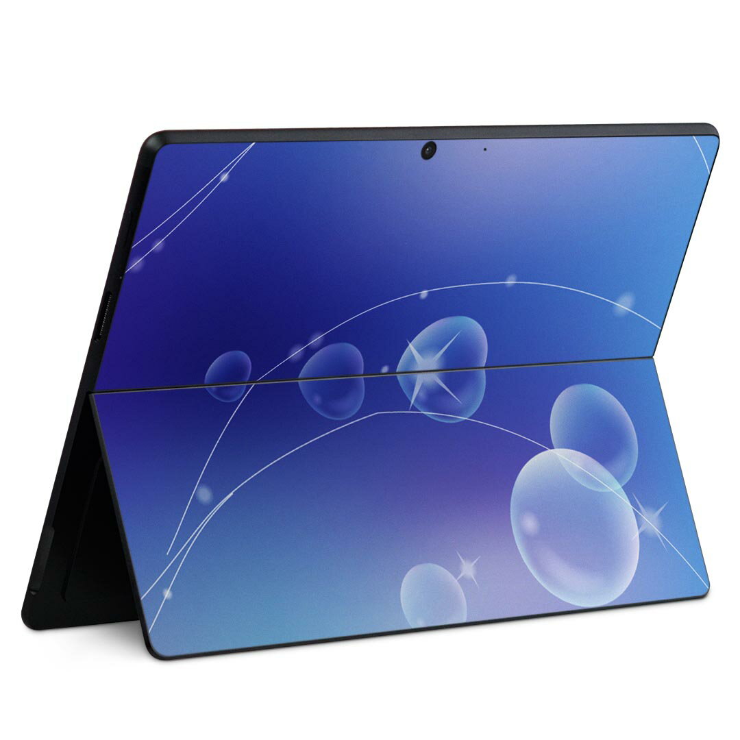 商品特徴・貼るだけでかんたん着せ替え、Surface Pro9 Pro 8 Surface Pro X 共通対応デザインスキンシール・高精細プリントで写真と遜色のない仕上がり！半光沢シートでしっとりツヤのある表現力・ちょっとしたすり傷からS...