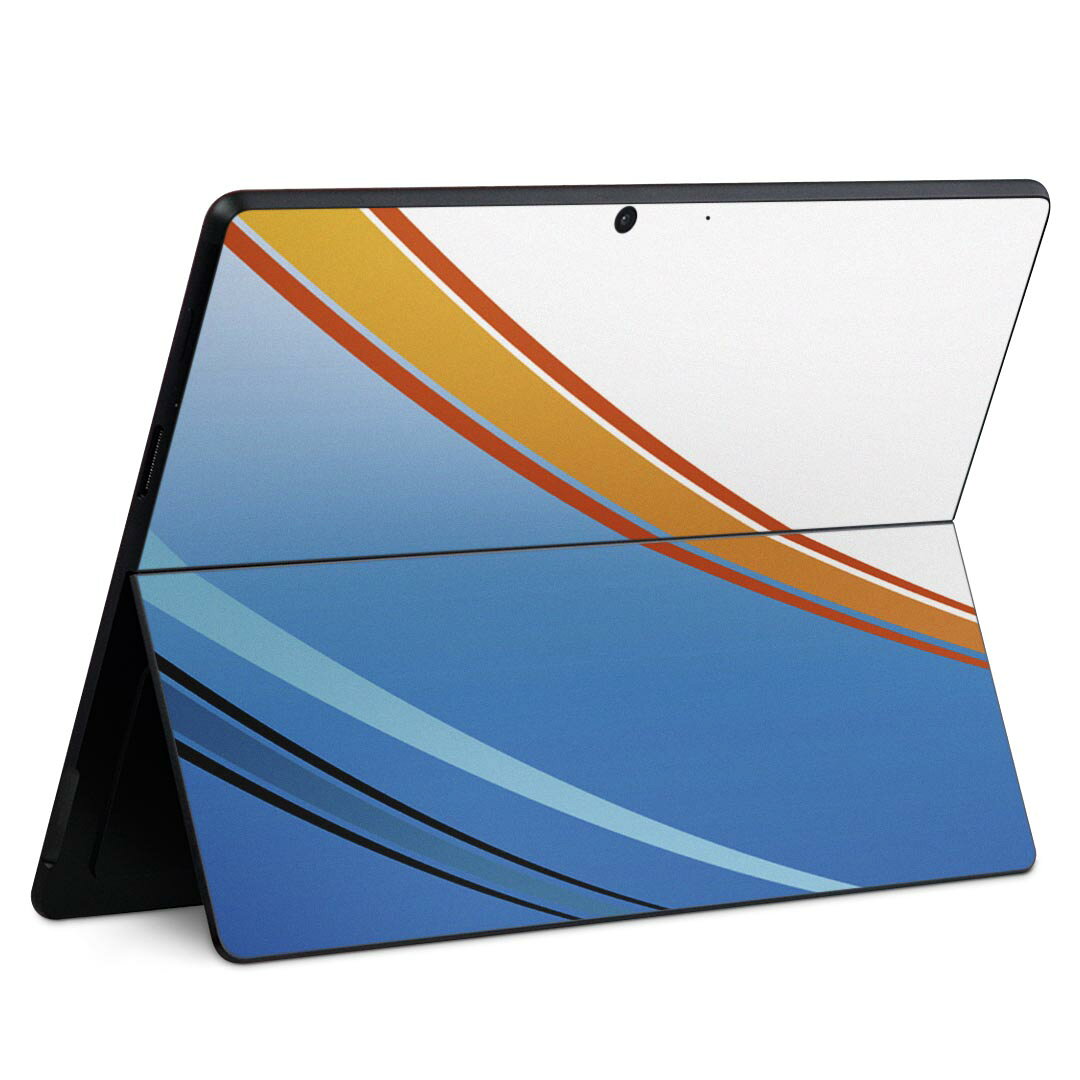 商品特徴・貼るだけでかんたん着せ替え、Surface Pro9 Pro 8 Surface Pro X 共通対応デザインスキンシール・高精細プリントで写真と遜色のない仕上がり！半光沢シートでしっとりツヤのある表現力・ちょっとしたすり傷からS...