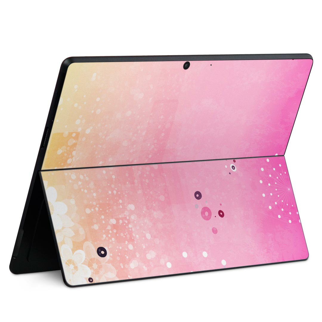 商品特徴・貼るだけでかんたん着せ替え、Surface Pro9 Pro 8 Surface Pro X 共通対応デザインスキンシール・高精細プリントで写真と遜色のない仕上がり！半光沢シートでしっとりツヤのある表現力・ちょっとしたすり傷からS...