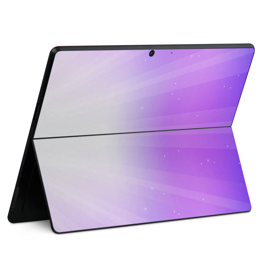 商品特徴・貼るだけでかんたん着せ替え、Surface Pro9 Pro 8 Surface Pro X 共通対応デザインスキンシール・高精細プリントで写真と遜色のない仕上がり！半光沢シートでしっとりツヤのある表現力・ちょっとしたすり傷からS...