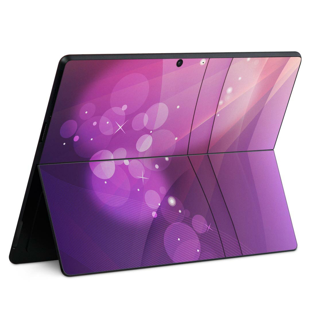 商品特徴・貼るだけでかんたん着せ替え、Surface Pro9 Pro 8 Surface Pro X 共通対応デザインスキンシール・高精細プリントで写真と遜色のない仕上がり！半光沢シートでしっとりツヤのある表現力・ちょっとしたすり傷からS...