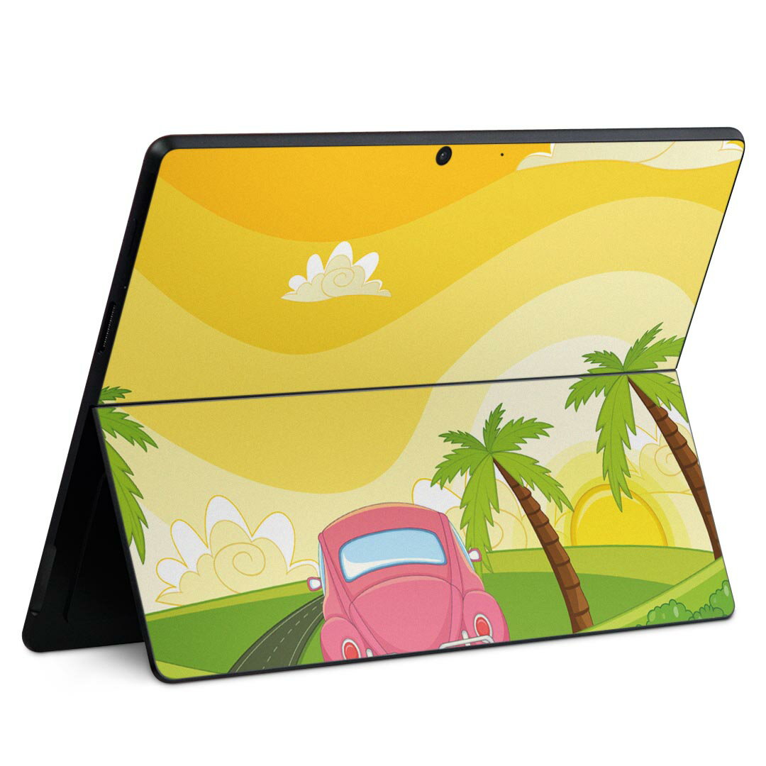 商品特徴・貼るだけでかんたん着せ替え、Surface Pro9 Pro 8 Surface Pro X 共通対応デザインスキンシール・高精細プリントで写真と遜色のない仕上がり！半光沢シートでしっとりツヤのある表現力・ちょっとしたすり傷からS...