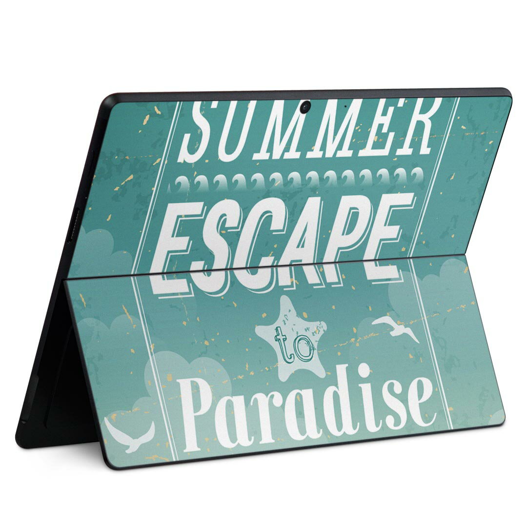 商品特徴・貼るだけでかんたん着せ替え、Surface Pro9 Pro 8 Surface Pro X 共通対応デザインスキンシール・高精細プリントで写真と遜色のない仕上がり！半光沢シートでしっとりツヤのある表現力・ちょっとしたすり傷からS...