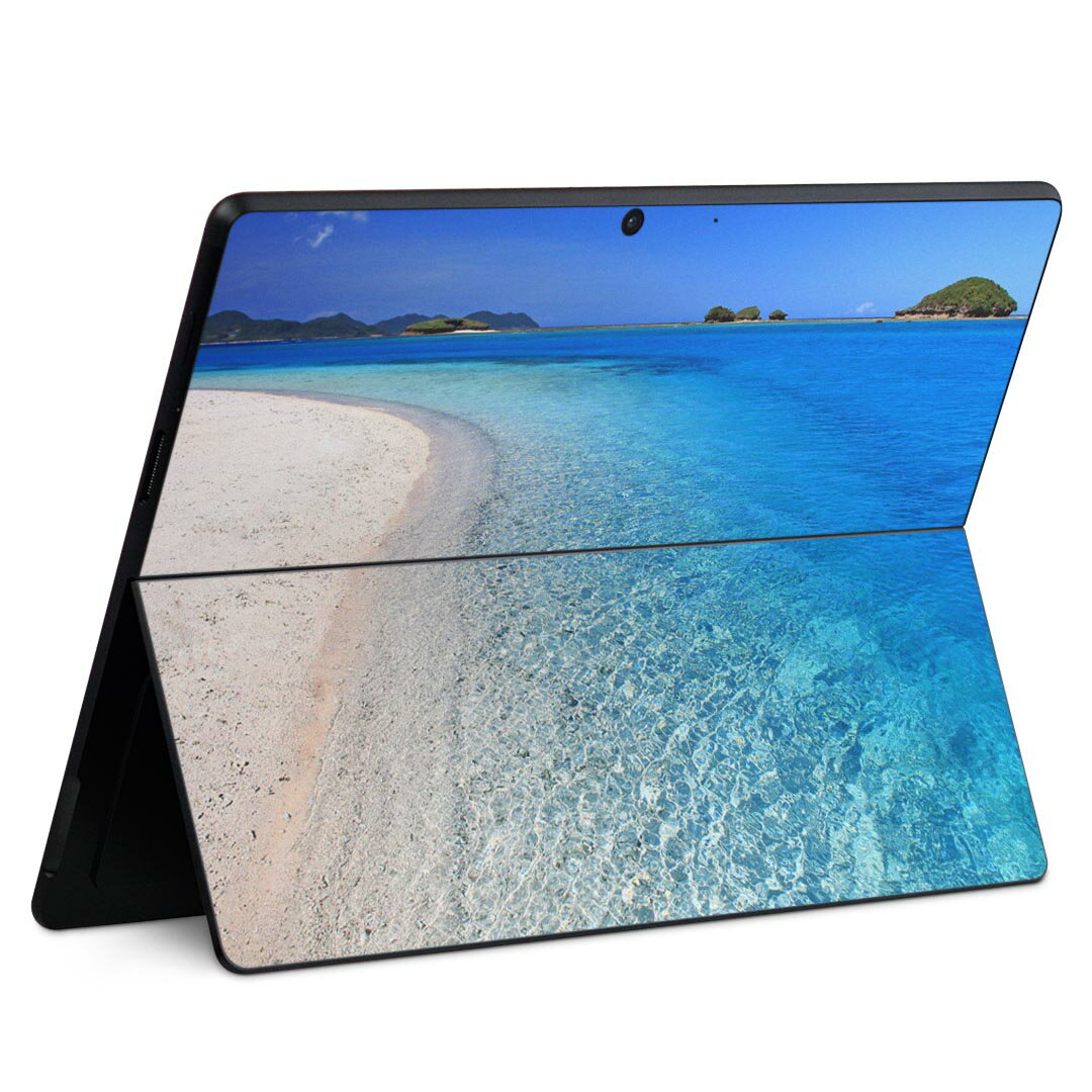 商品特徴・貼るだけでかんたん着せ替え、Surface Pro9 Pro 8 Surface Pro X 共通対応デザインスキンシール・高精細プリントで写真と遜色のない仕上がり！半光沢シートでしっとりツヤのある表現力・ちょっとしたすり傷からS...