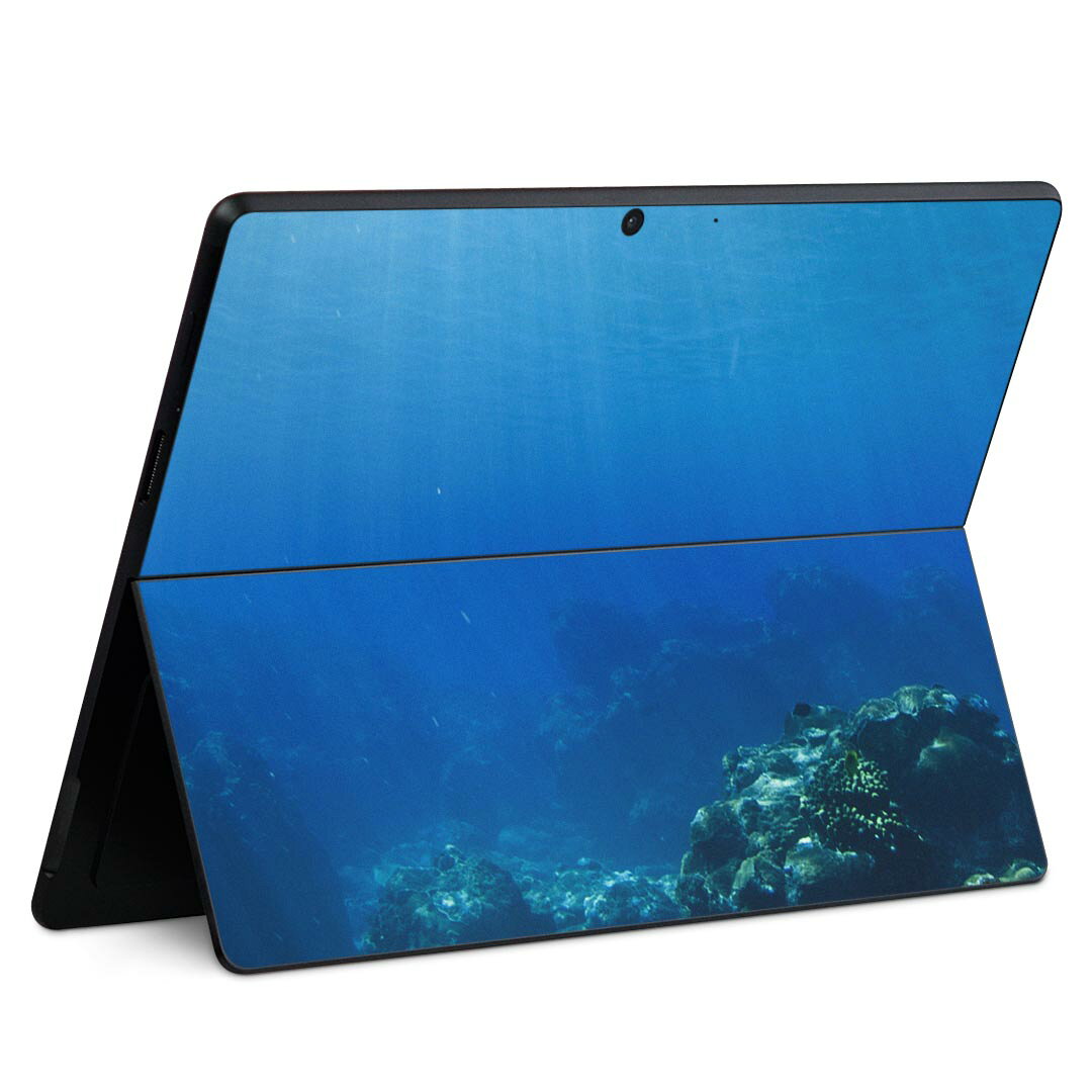 商品特徴・貼るだけでかんたん着せ替え、Surface Pro9 Pro 8 Surface Pro X 共通対応デザインスキンシール・高精細プリントで写真と遜色のない仕上がり！半光沢シートでしっとりツヤのある表現力・ちょっとしたすり傷からS...