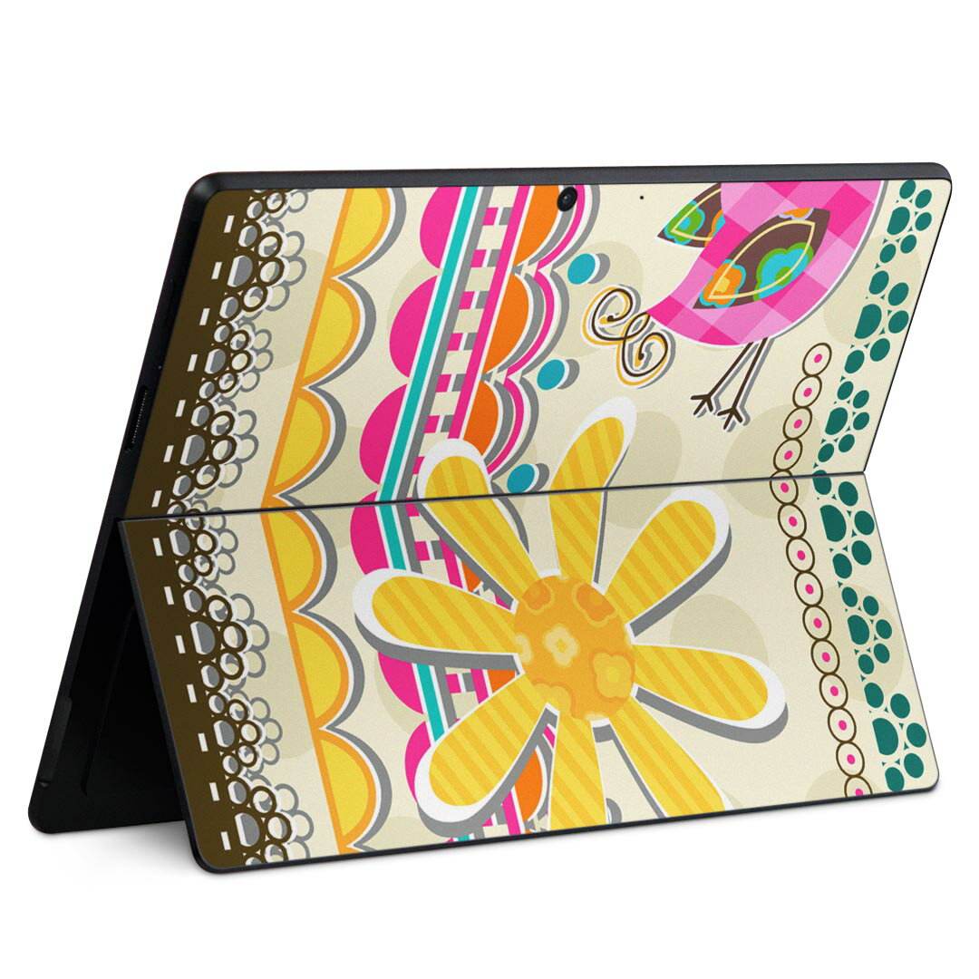 商品特徴・貼るだけでかんたん着せ替え、Surface Pro9 Pro 8 Surface Pro X 共通対応デザインスキンシール・高精細プリントで写真と遜色のない仕上がり！半光沢シートでしっとりツヤのある表現力・ちょっとしたすり傷からS...