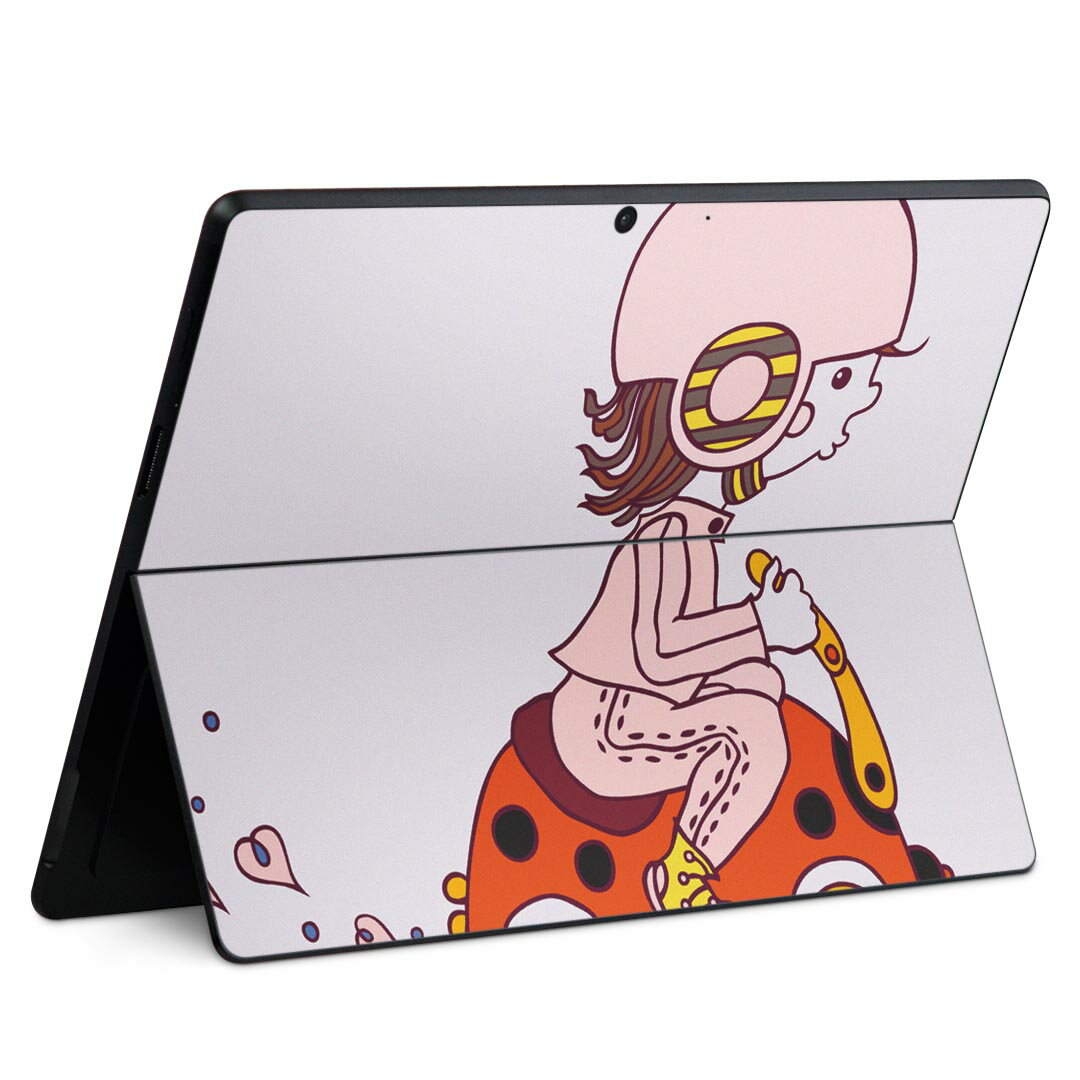 商品特徴・貼るだけでかんたん着せ替え、Surface Pro9 Pro 8 Surface Pro X 共通対応デザインスキンシール・高精細プリントで写真と遜色のない仕上がり！半光沢シートでしっとりツヤのある表現力・ちょっとしたすり傷からS...