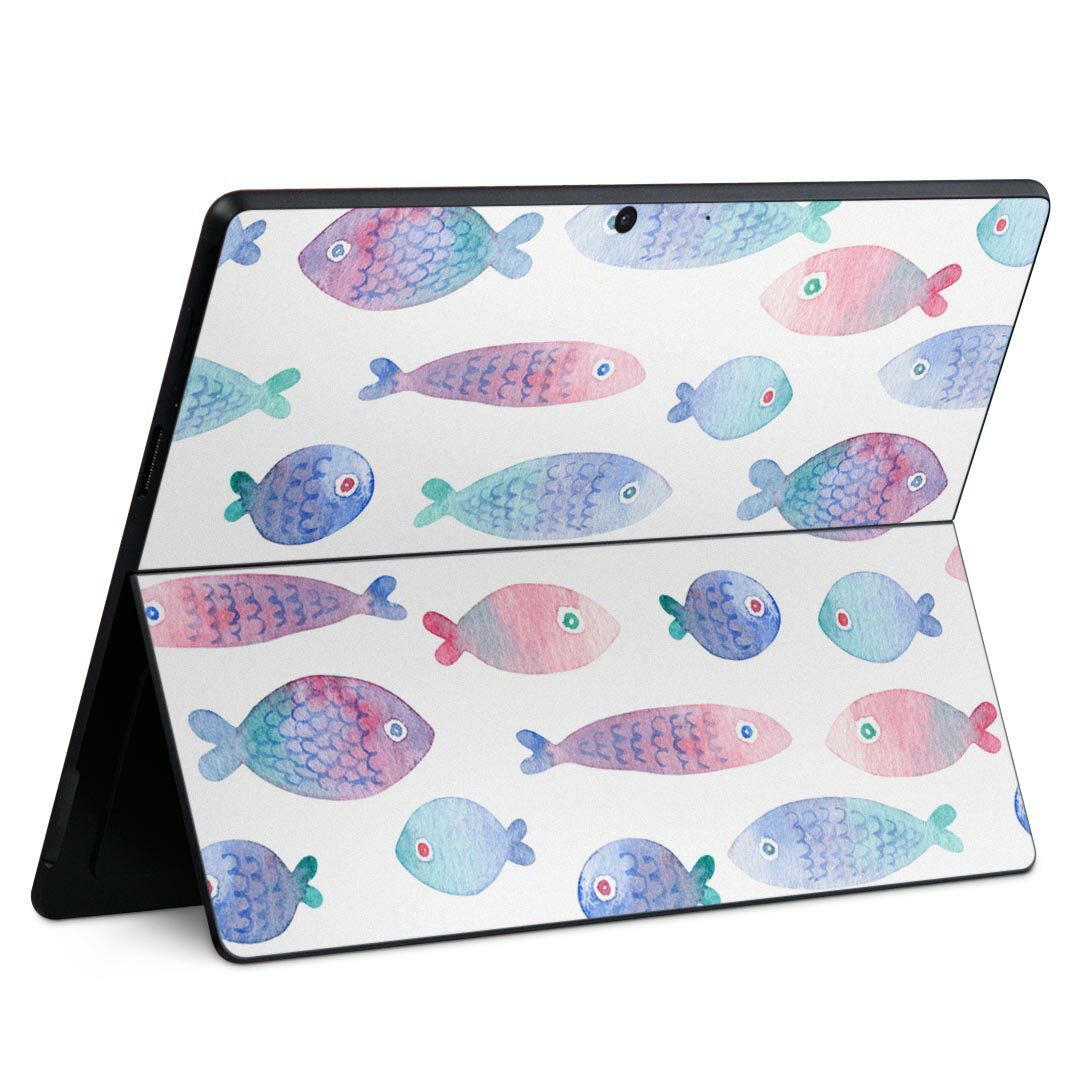 商品特徴・貼るだけでかんたん着せ替え、Surface Pro9 Pro 8 Surface Pro X 共通対応デザインスキンシール・高精細プリントで写真と遜色のない仕上がり！半光沢シートでしっとりツヤのある表現力・ちょっとしたすり傷からS...