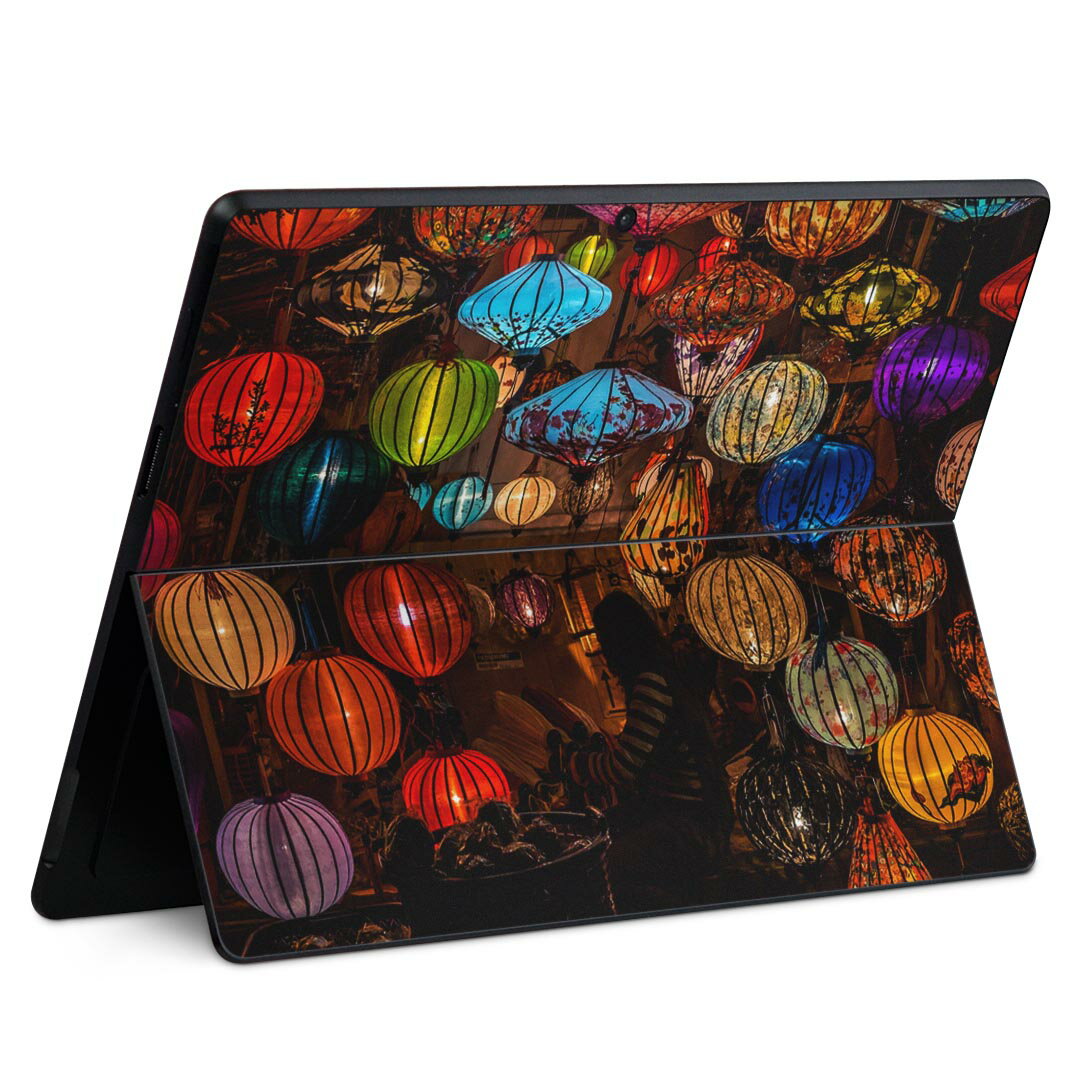 商品特徴・貼るだけでかんたん着せ替え、Surface Pro9 Pro 8 Surface Pro X 共通対応デザインスキンシール・高精細プリントで写真と遜色のない仕上がり！半光沢シートでしっとりツヤのある表現力・ちょっとしたすり傷からS...