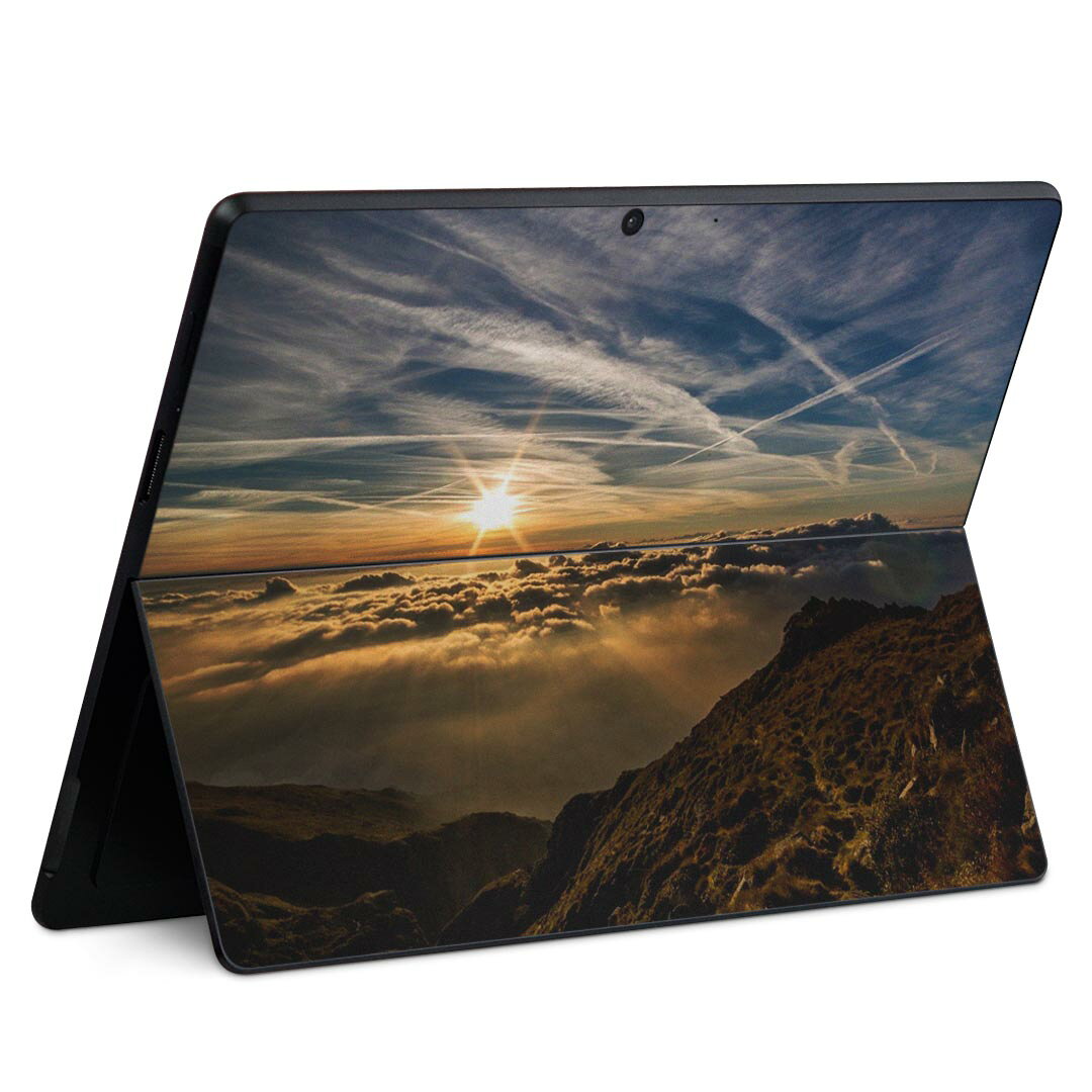 商品特徴・貼るだけでかんたん着せ替え、Surface Pro9 Pro 8 Surface Pro X 共通対応デザインスキンシール・高精細プリントで写真と遜色のない仕上がり！半光沢シートでしっとりツヤのある表現力・ちょっとしたすり傷からS...