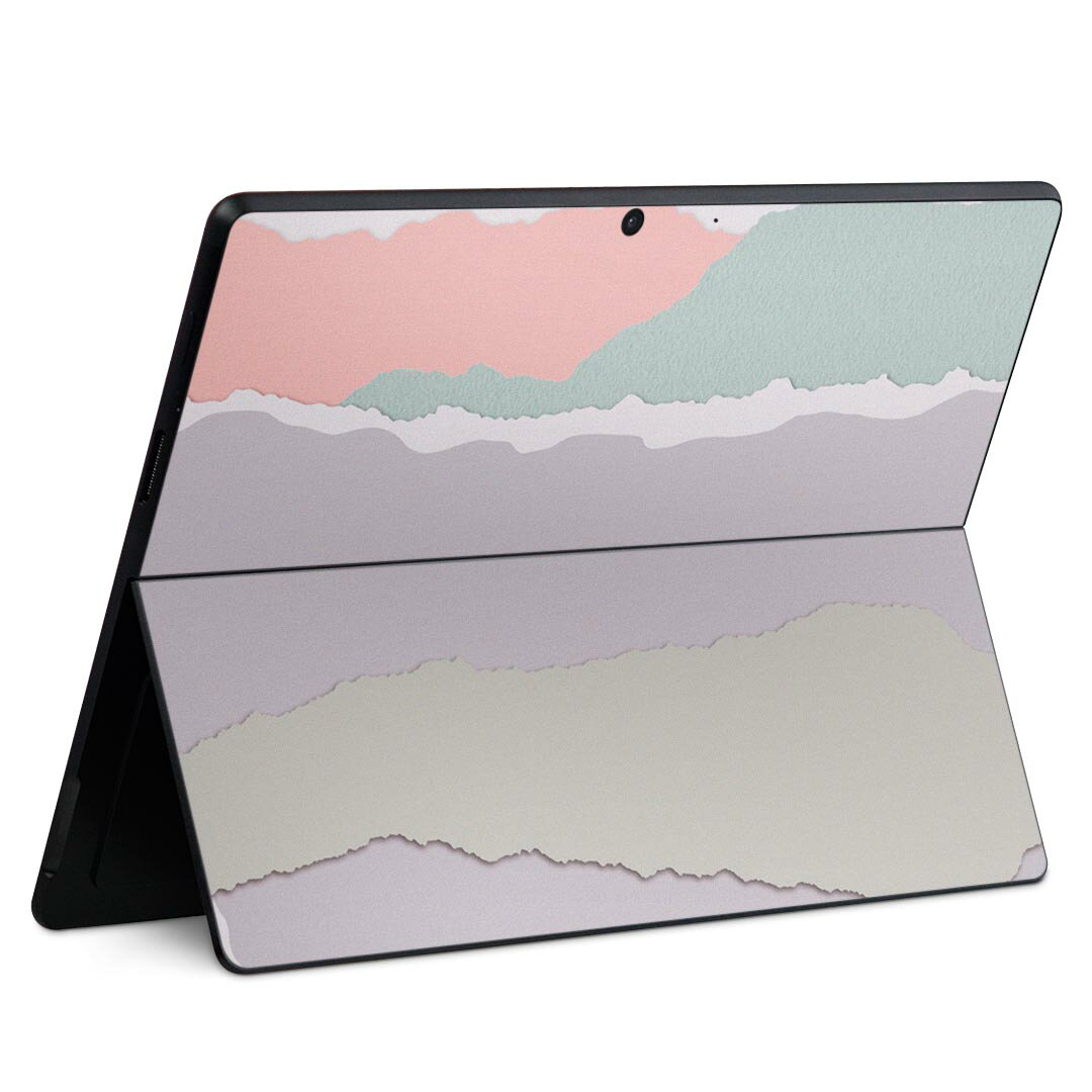 商品特徴・貼るだけでかんたん着せ替え、Surface Pro9 Pro 8 Surface Pro X 共通対応デザインスキンシール・高精細プリントで写真と遜色のない仕上がり！半光沢シートでしっとりツヤのある表現力・ちょっとしたすり傷からS...