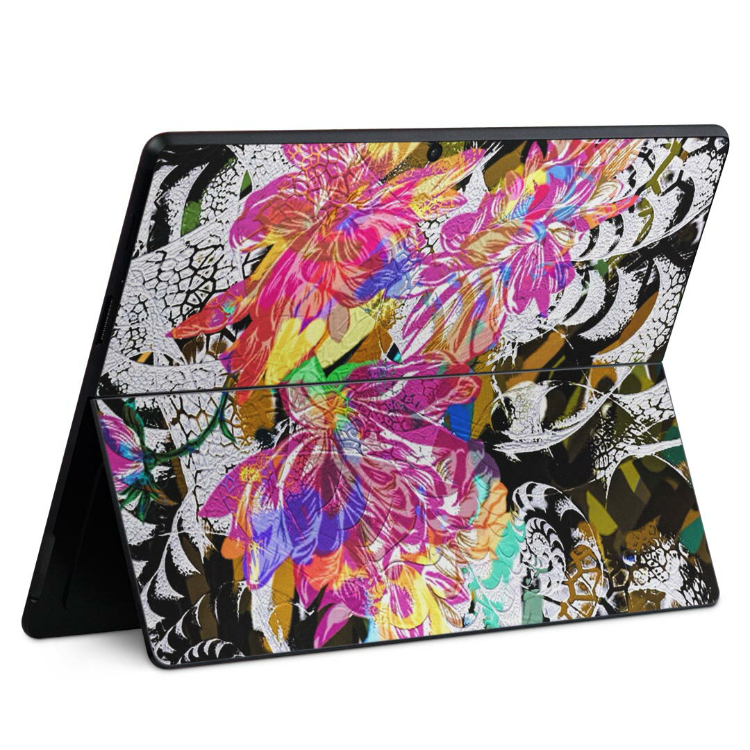 商品特徴・貼るだけでかんたん着せ替え、Surface Pro9 Pro 8 Surface Pro X 共通対応デザインスキンシール・高精細プリントで写真と遜色のない仕上がり！半光沢シートでしっとりツヤのある表現力・ちょっとしたすり傷からS...